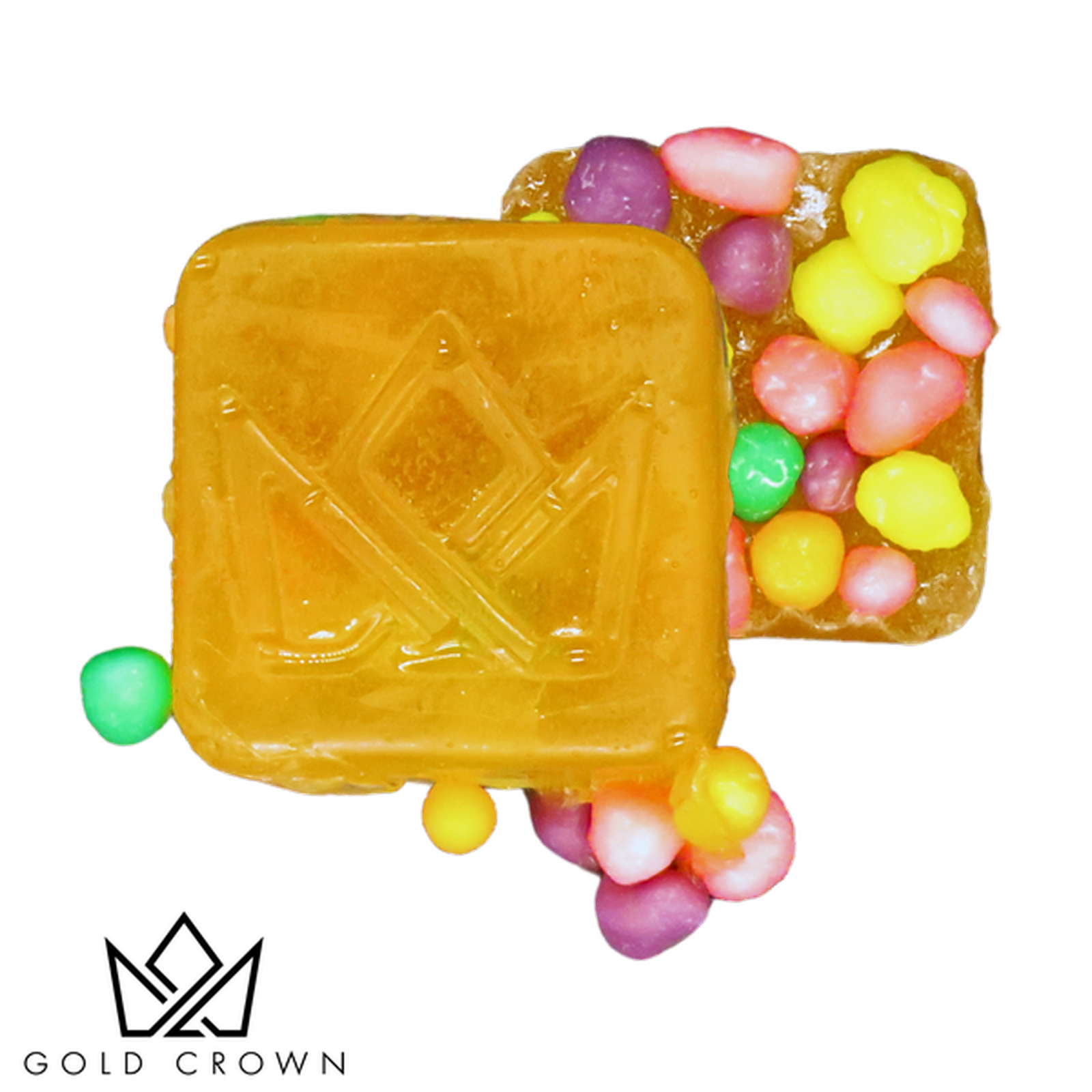 Gold Crown: Live Resin Gummies 25mg (200mg)- Tropical Passion | Leafly
