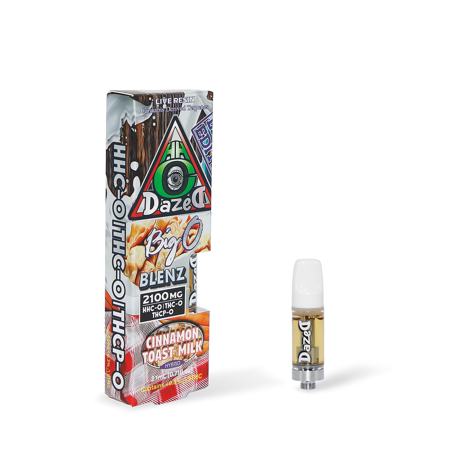 DazeD8: Cinnamon Toast Milk Big O (HHC-O, THC-O, THCP-O) Blenz Live ...