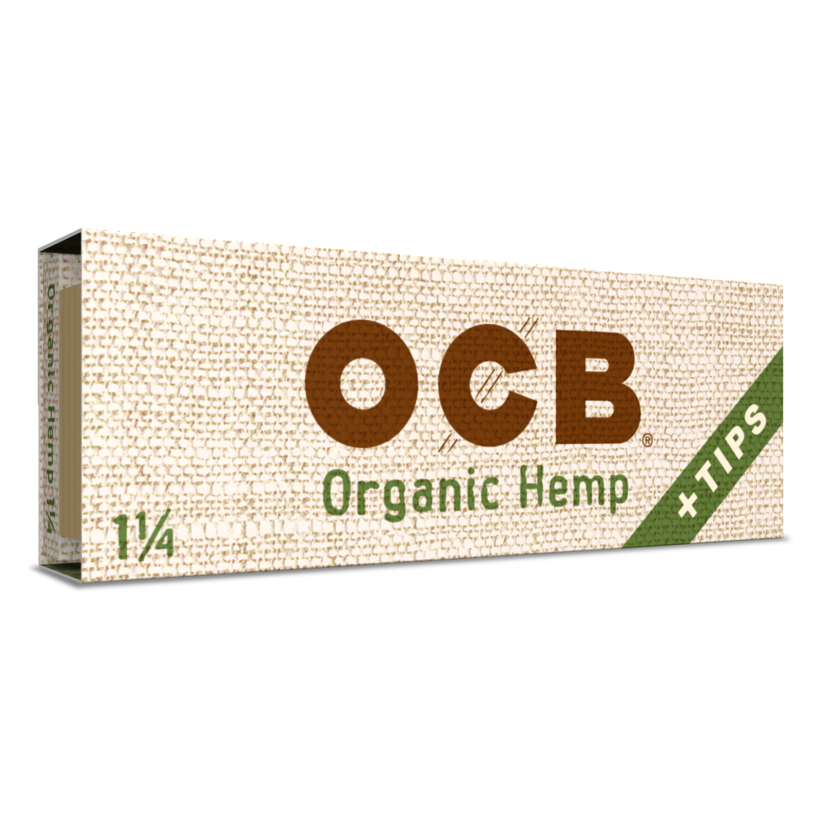 OCB Rolling Papers & Cones: OCB Organic Hemp Papers + Tips - 1-1/4 ...