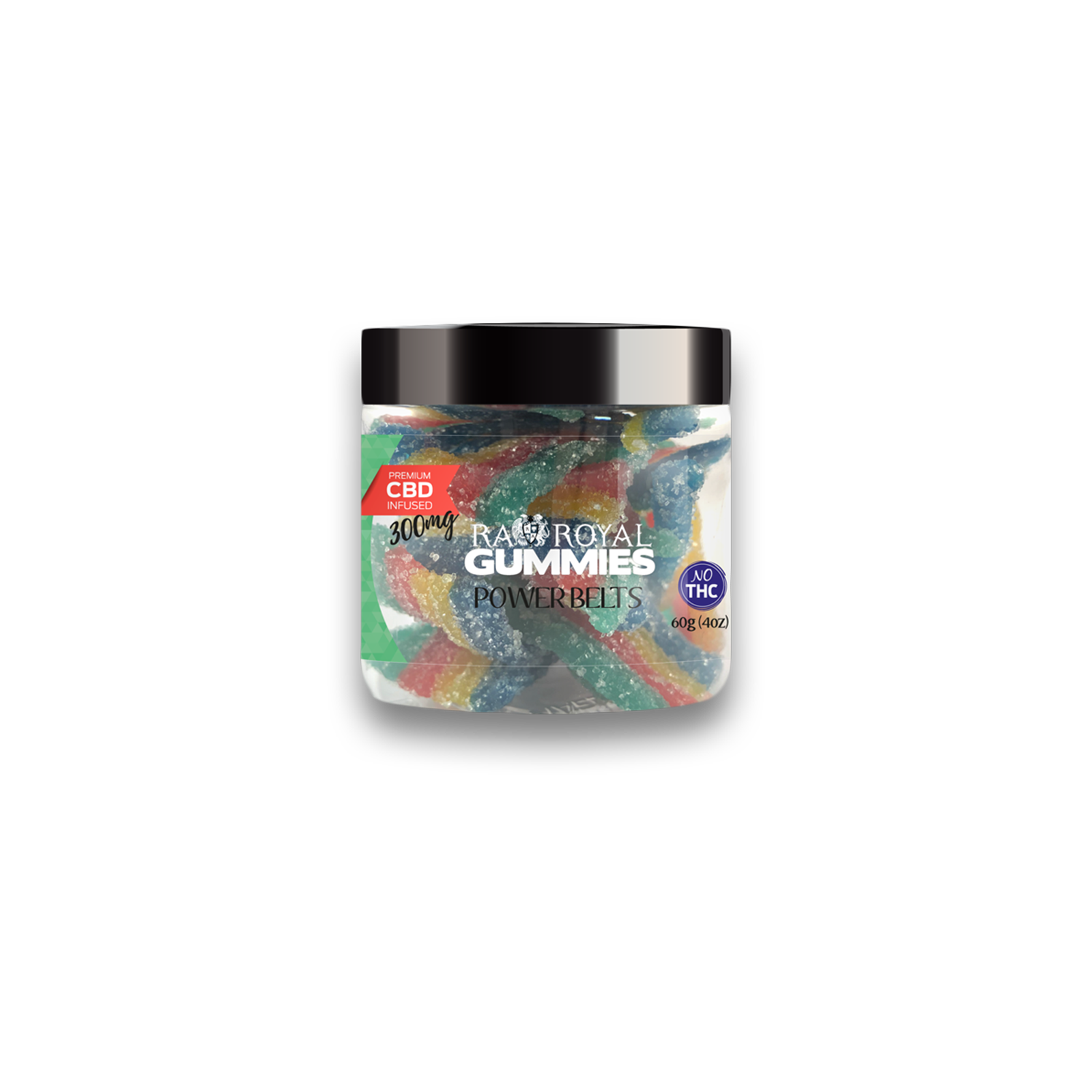 RA Royal: R.A. Royal Gummies: CBD Power Belt Gummy Jar (300 MG) | Leafly