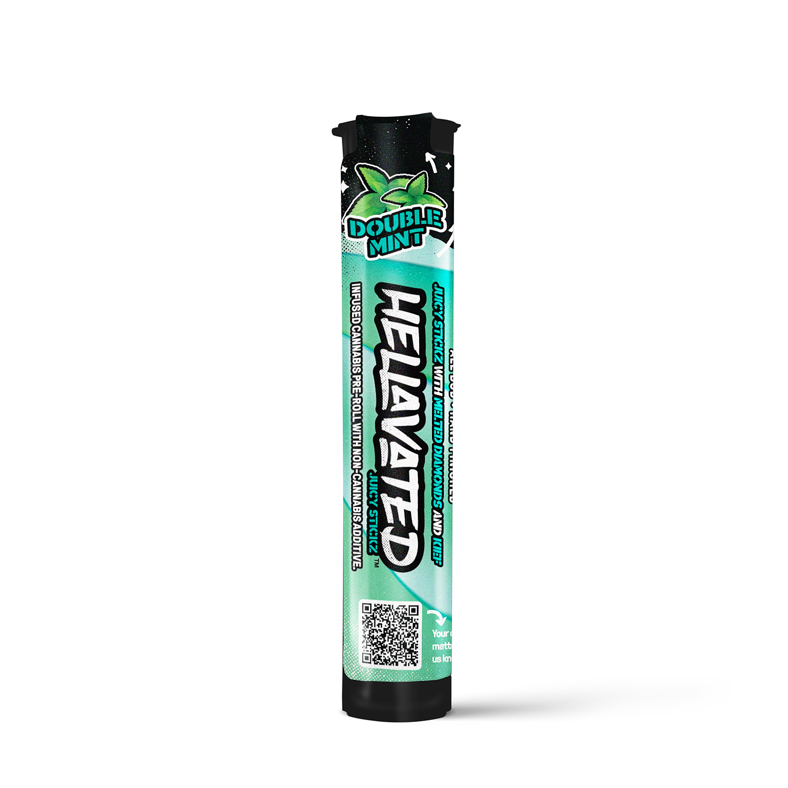 Hellavated: Double Mint Juicy Stickz .75g | Leafly