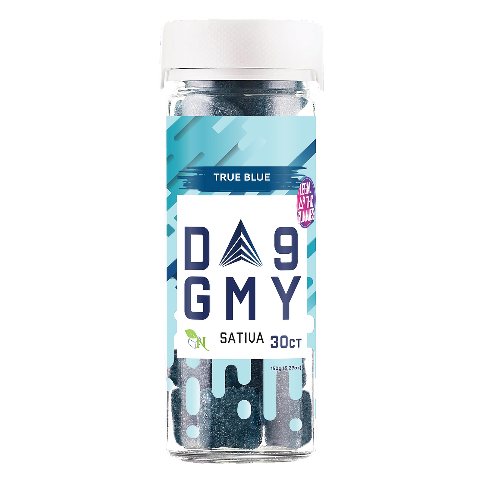 A Gift From Nature: Delta 9 Gummies True Blue – SATIVA | Leafly