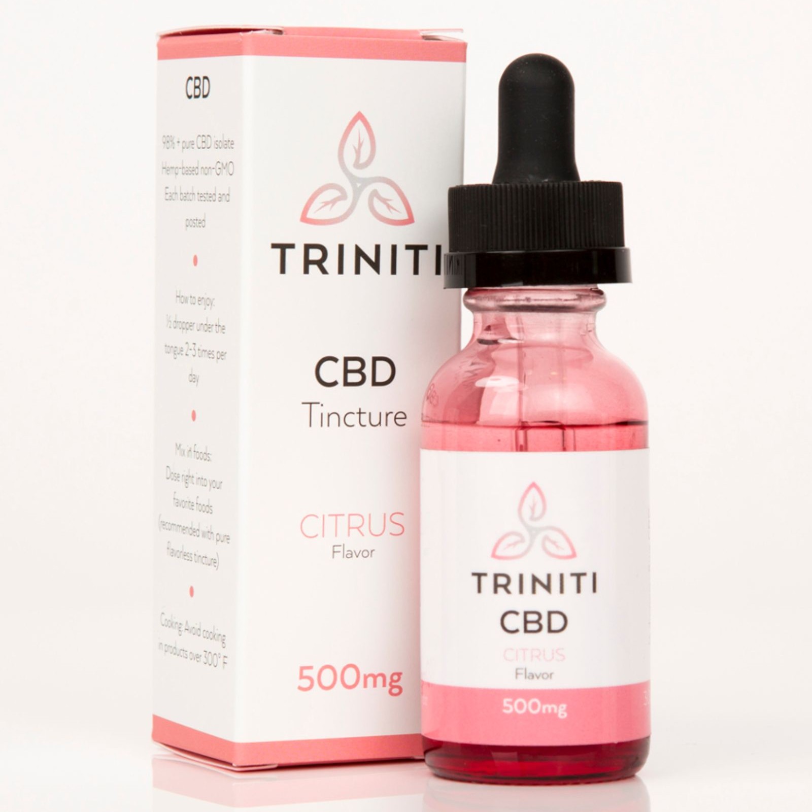 Triniti CBD: 'Citrus' Flavor Tincture (500mg CBD) | Leafly