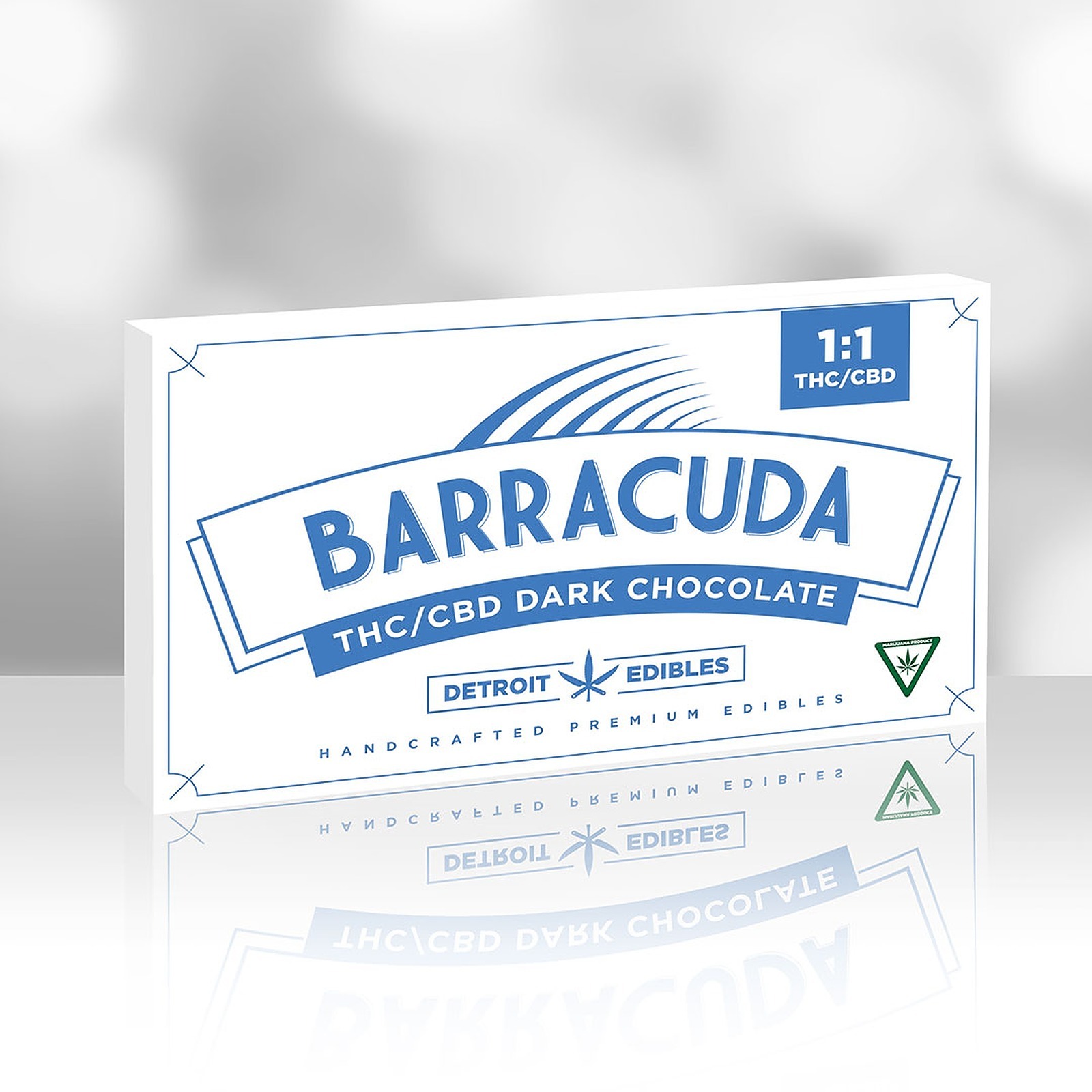 Detroit Edibles: Barracuda Bar 1:1, Dark Chocolate | Leafly