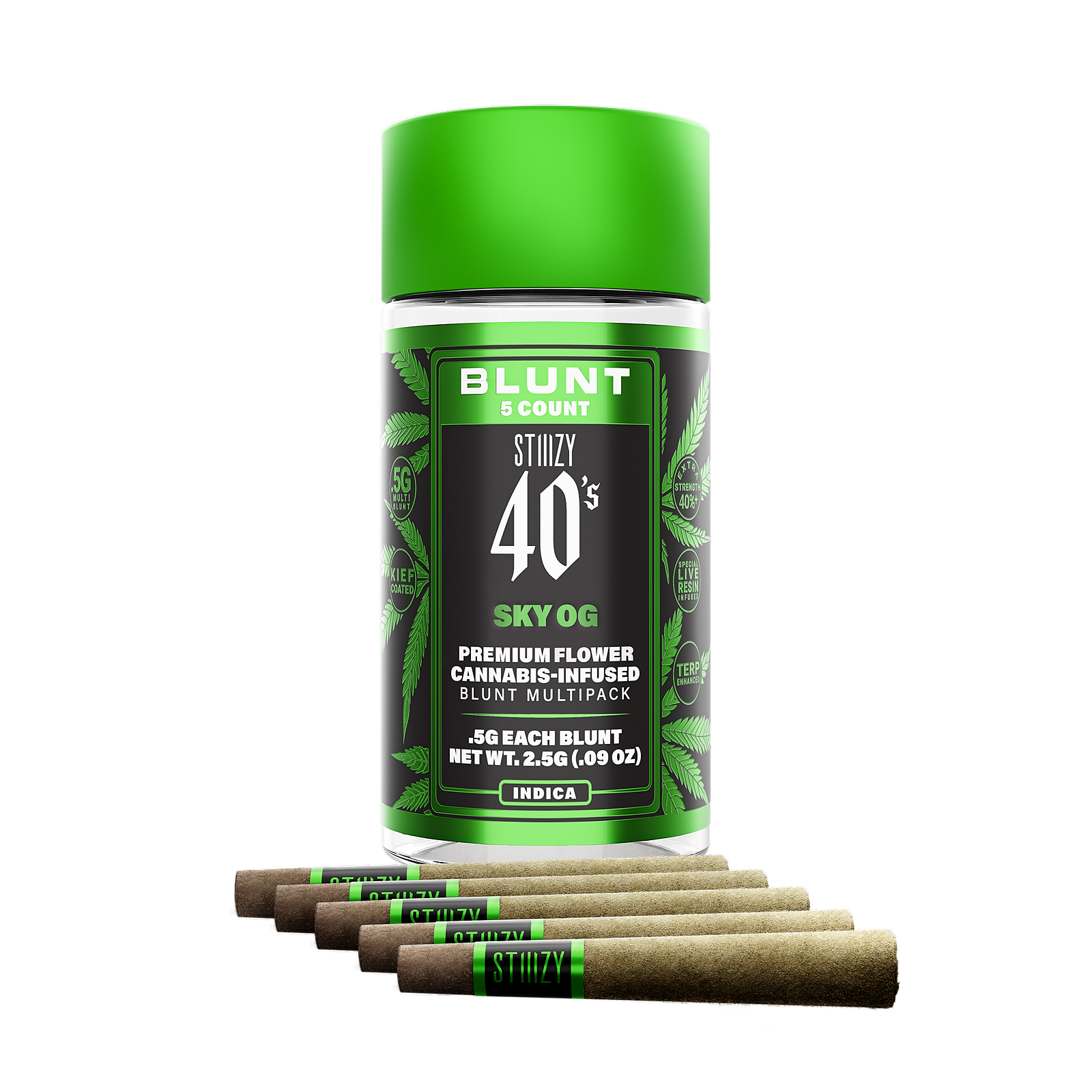 STIIIZY: SKY OG 40S MINI BLUNT MULTIPACK | Leafly STIIIZY: SKY OG 40S MINI BLUNT MULTIPACK | Leafly
