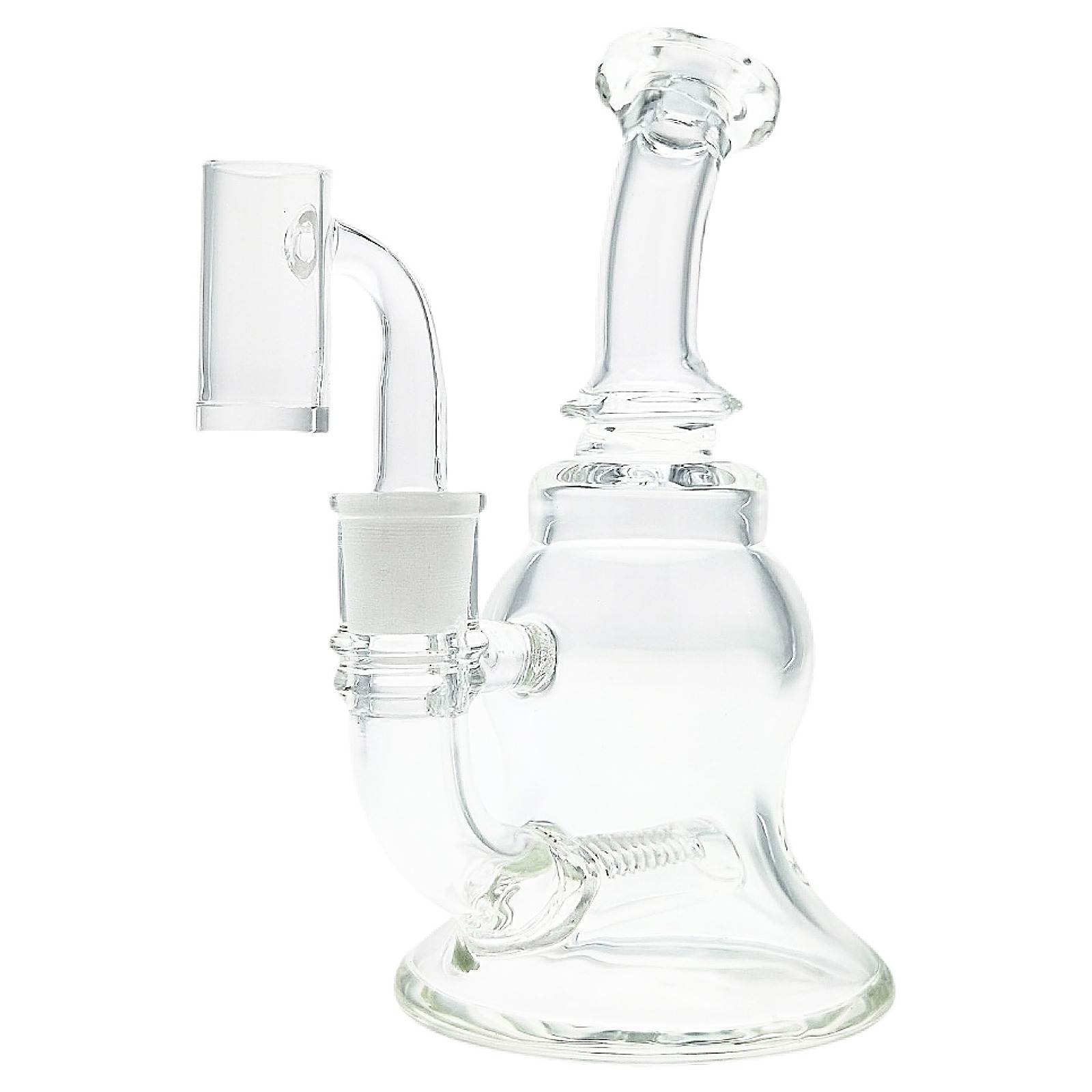 CaliConnected Online Headshop: TAG 6.5” Bellow Bubble Can Rig | Leafly