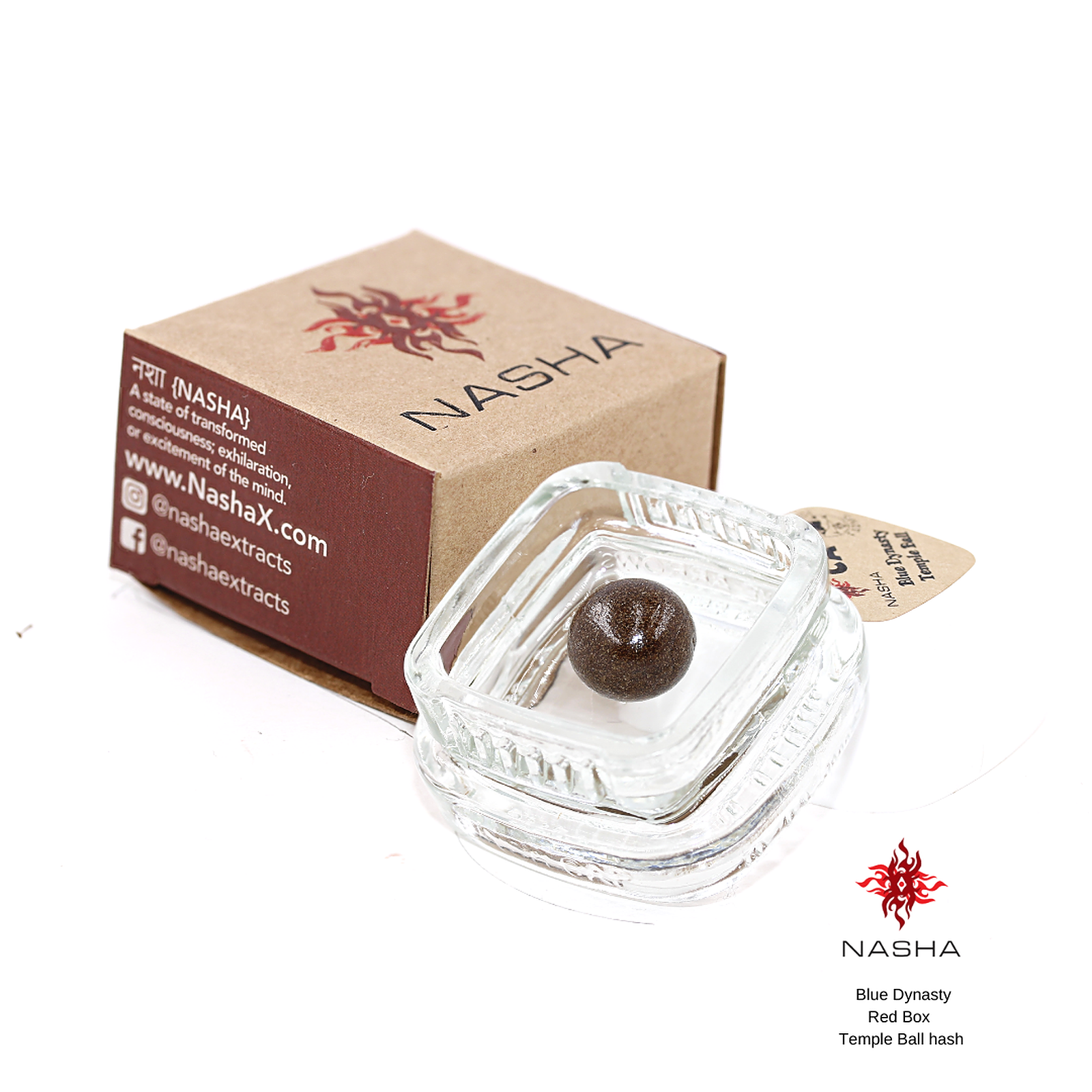 NASHA: Blue Dynasty Red Temple Ball Hash | Leafly