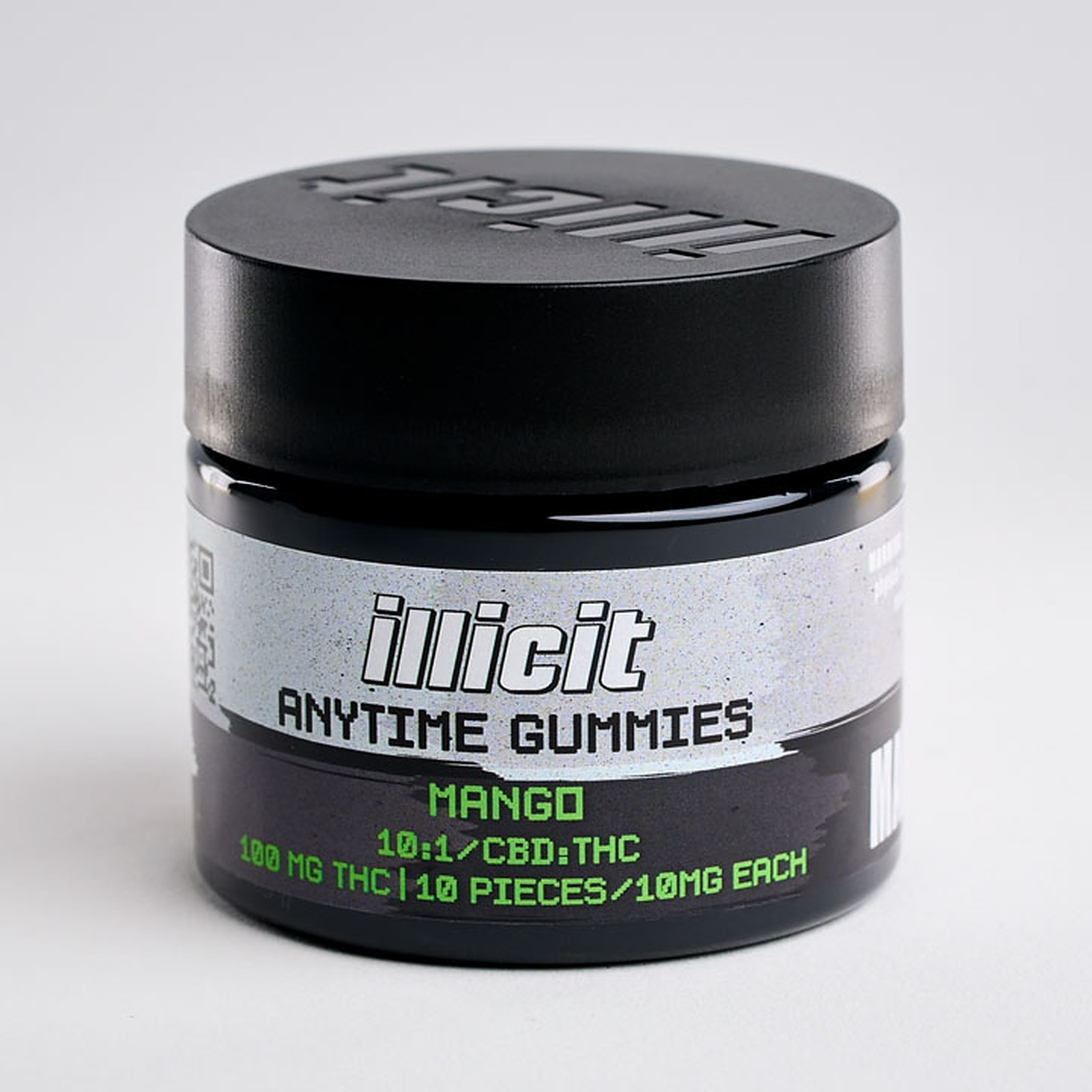 ILLICIT: Mango 100mg Anytime Gummies (10:1/CBD:THC) | Leafly