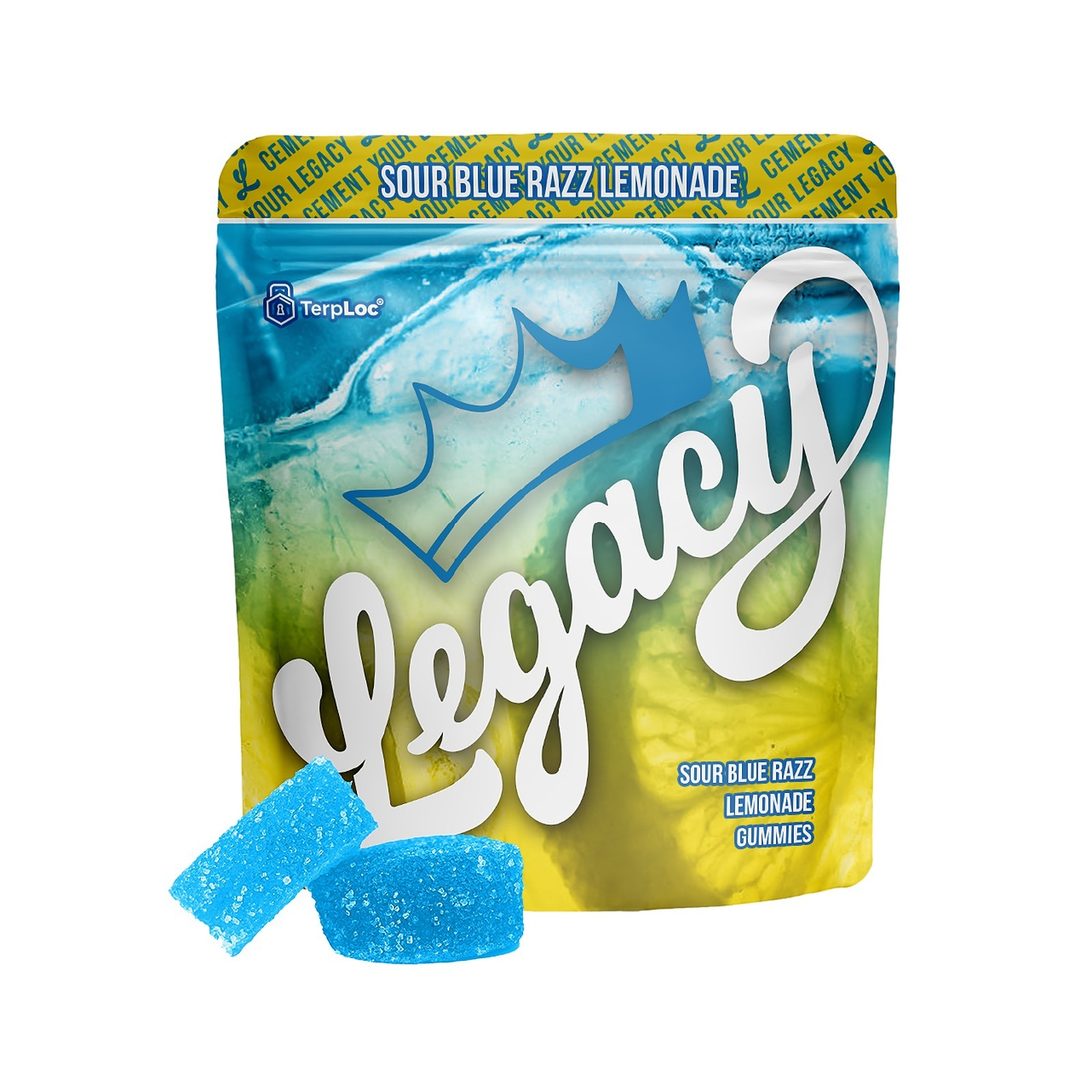 Legacy Cannabis: Blue Razz Lemonade 100mg 10-Pack | Leafly