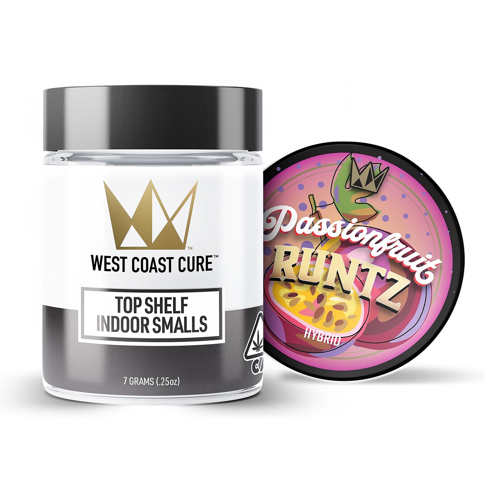 West Coast Cure: Passionfruit Runtz - 7G Top Shelf Indoor Smalls | Leafly West Coast Cure: Passionfruit Runtz - 7G Top Shelf Indoor Smalls | Leafly