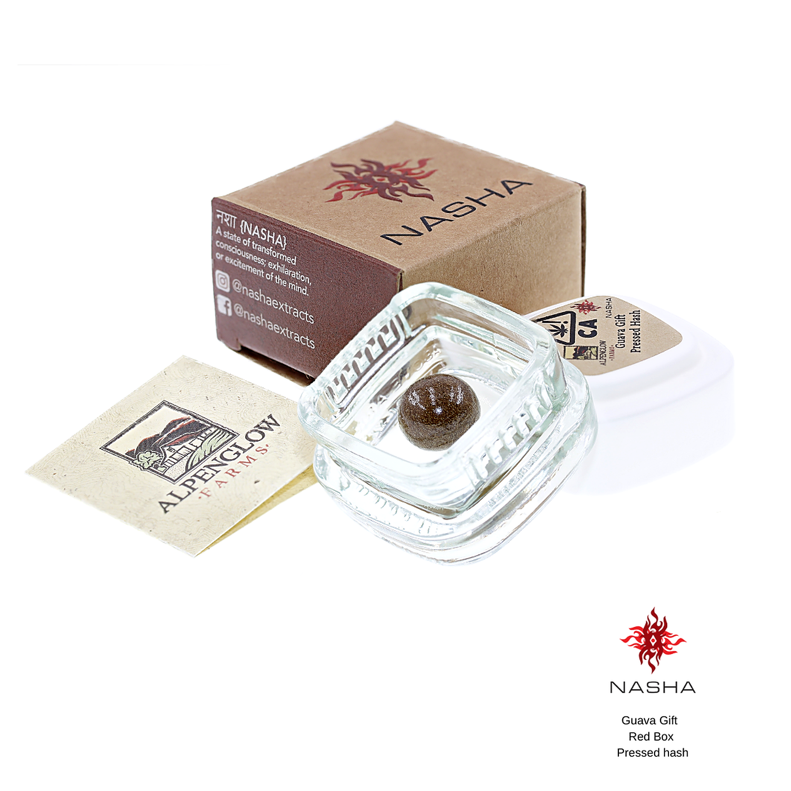 NASHA: Guava Gift Red Pressed Hash | Leafly