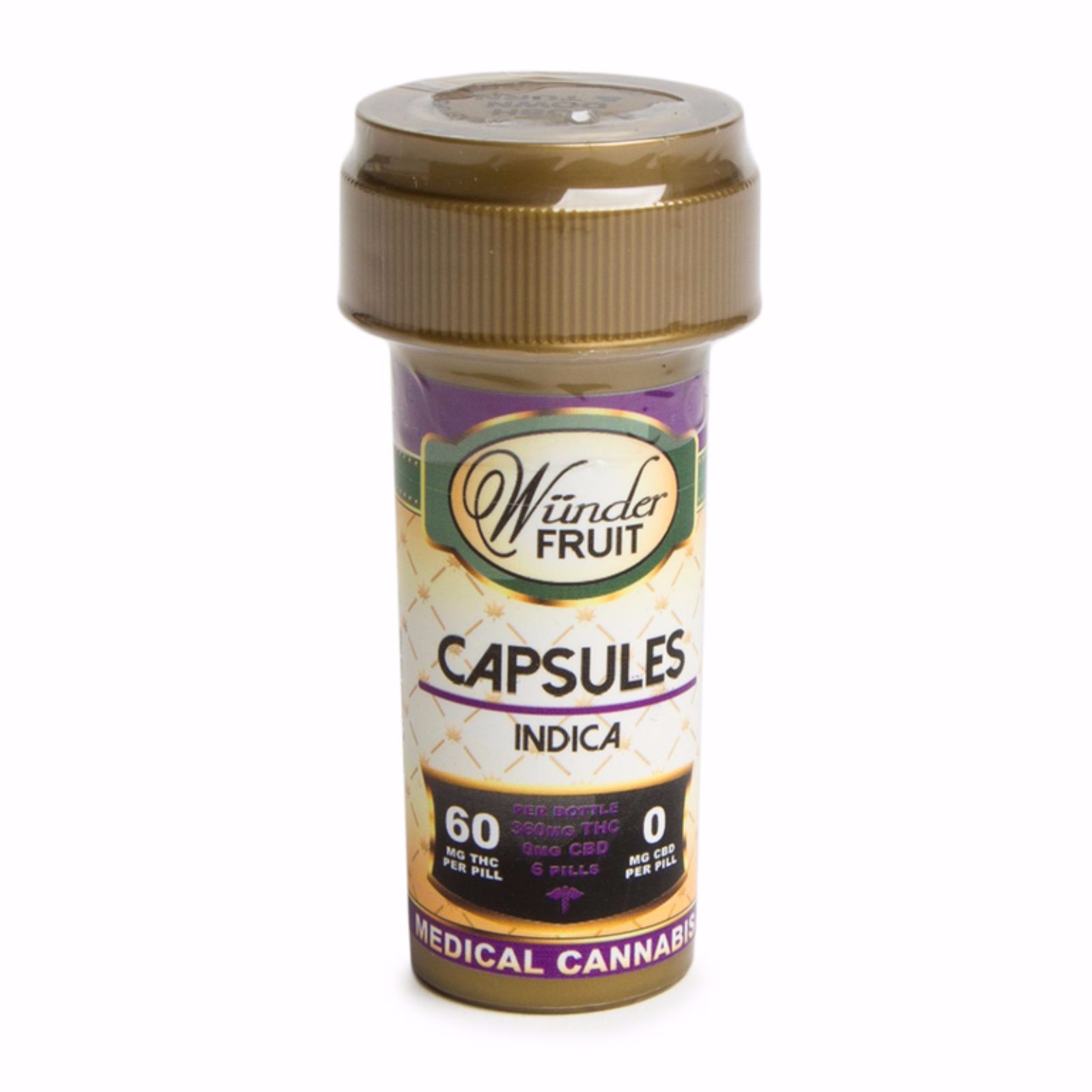 Wunderfruit: Indica Capsules | Leafly
