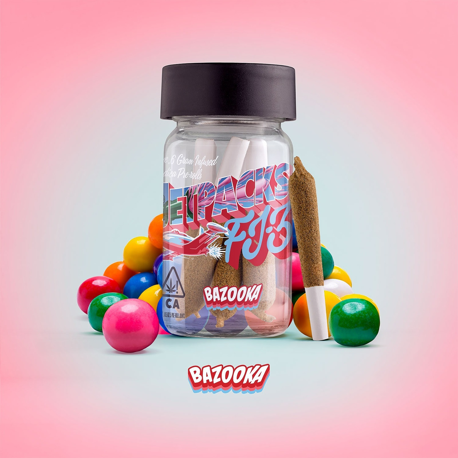 Jetpacks: Bazooka FJ-3 ( .6g Infused Preroll 5pk) | Leafly