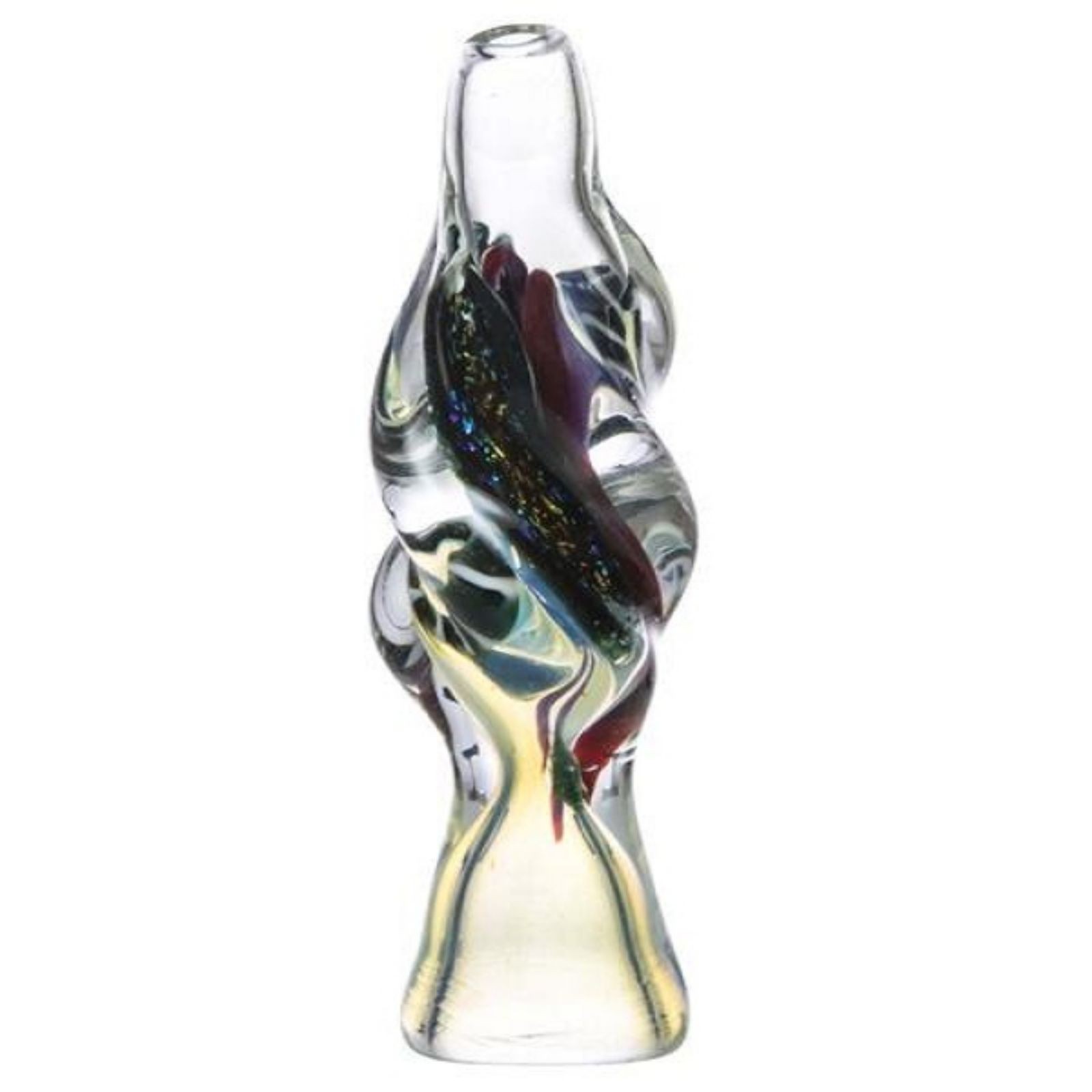 Stash Lab Technologies: "Fumed Glass Color Accented" Chillums | Leafly