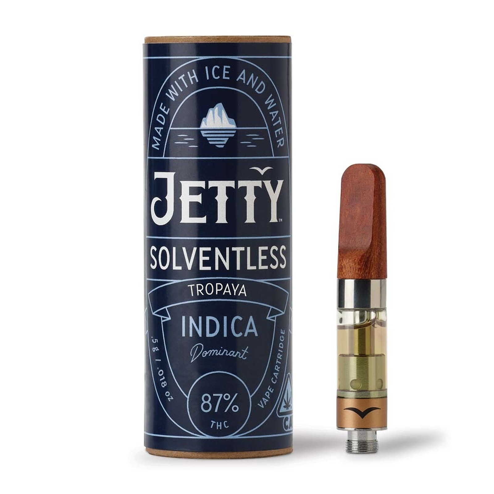 Jetty Extracts: Tropaya Solventless Cartridge .5g | Leafly