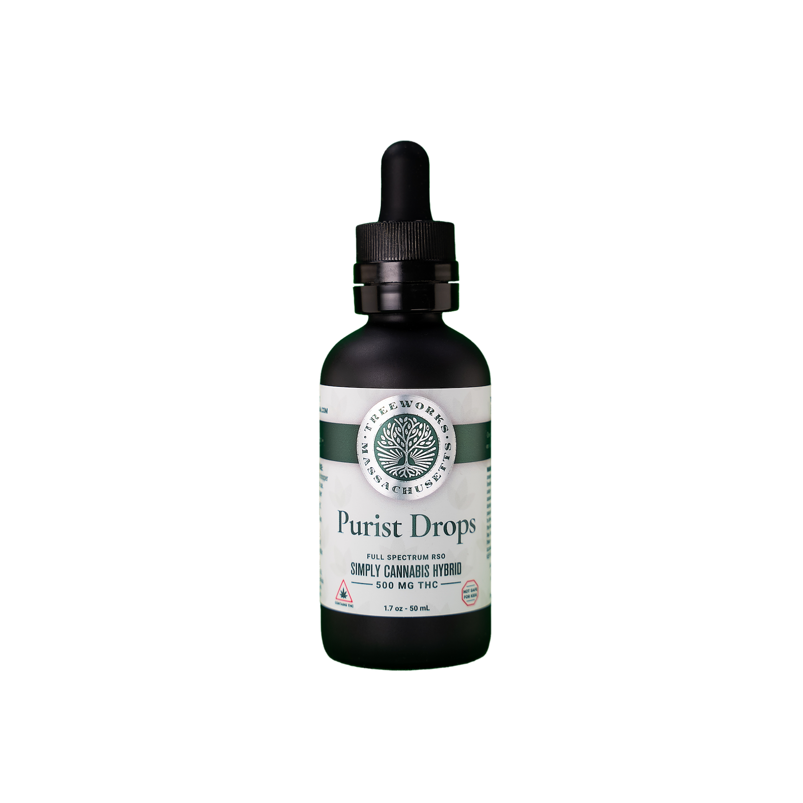 Treeworks: Purist Drops Tincture 500mg | Leafly