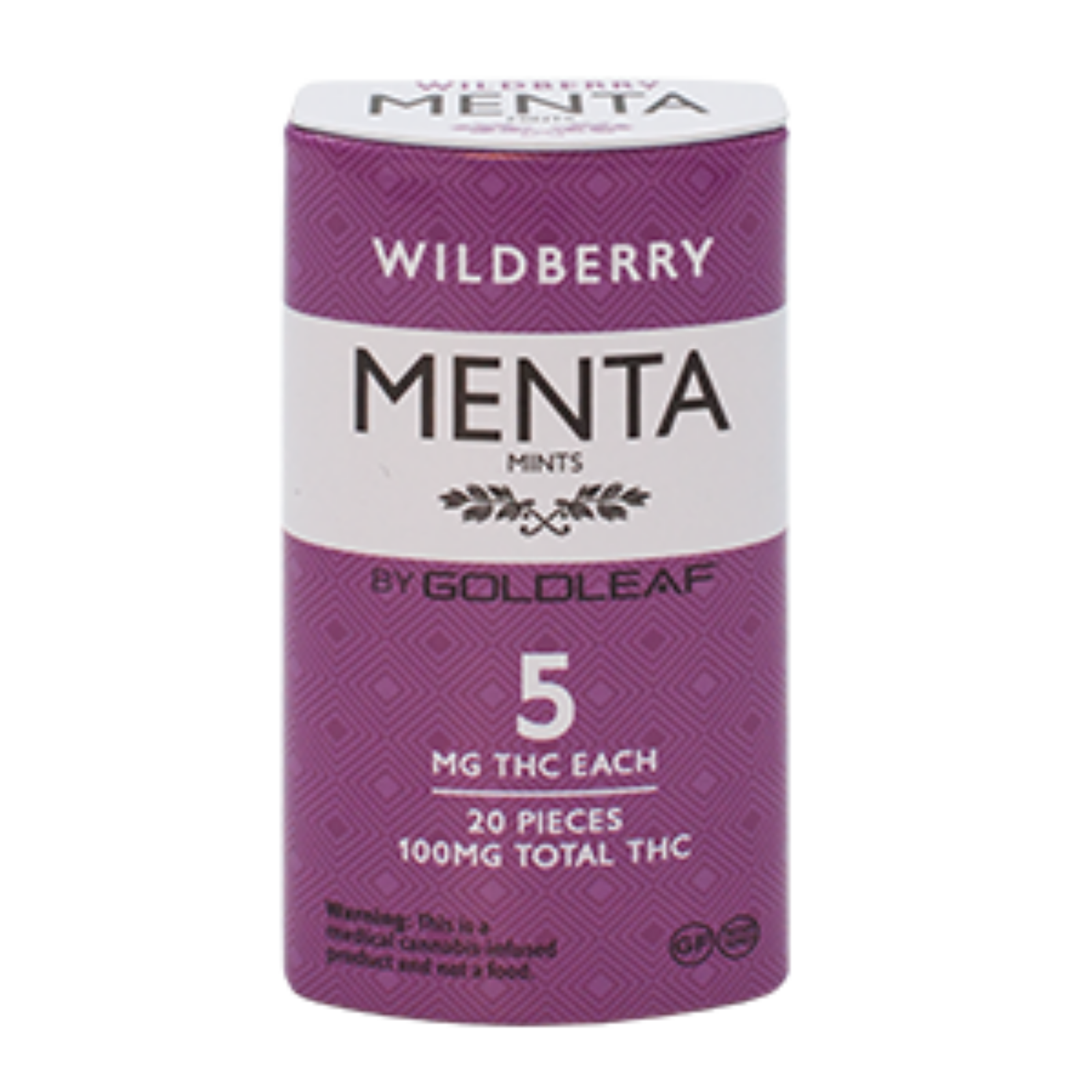 Menta Mints: Wildberry Mints 100mg 20-pack | Leafly