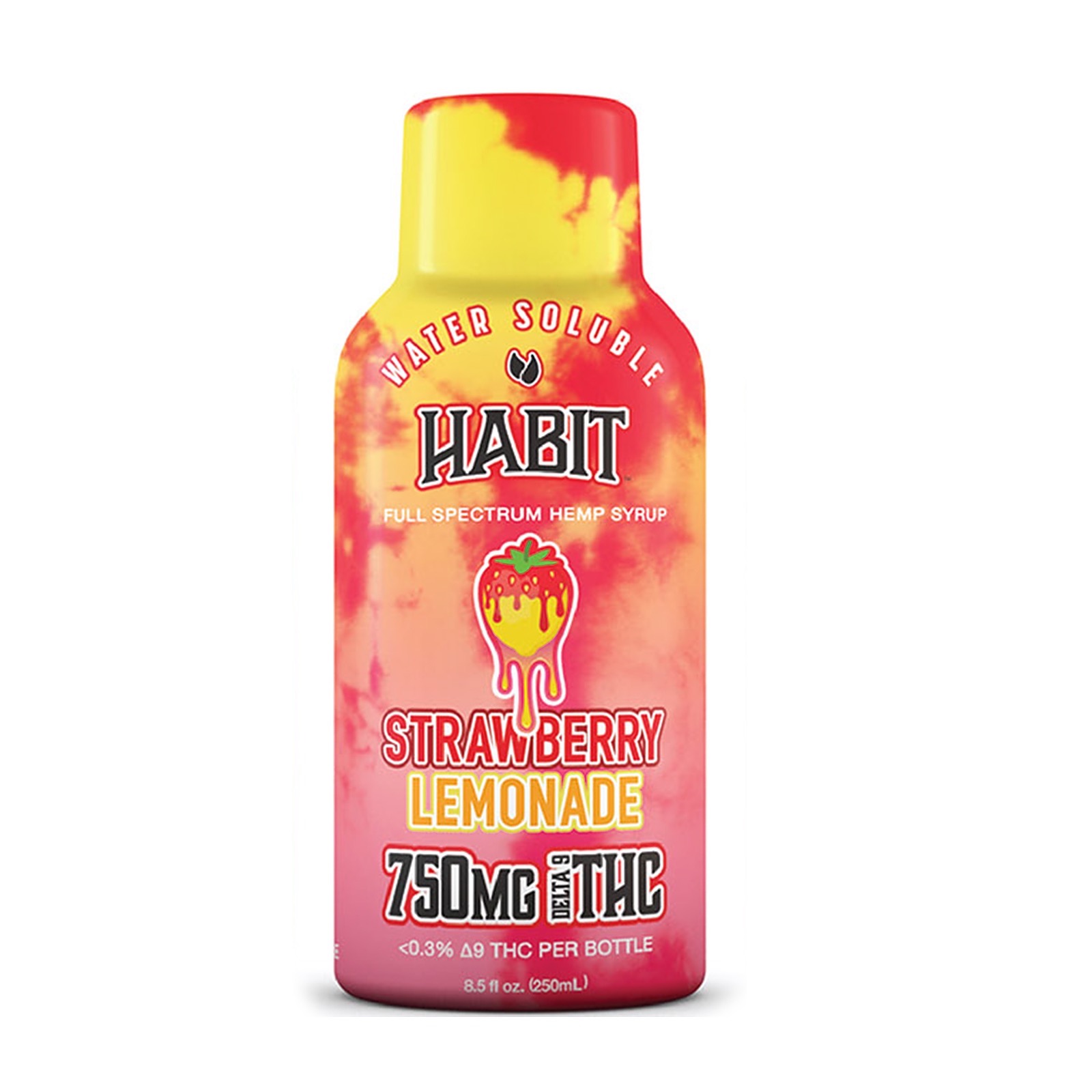 Luxe THC: HABIT 75Omg THC Strawberry Lemonade Syrup | Leafly