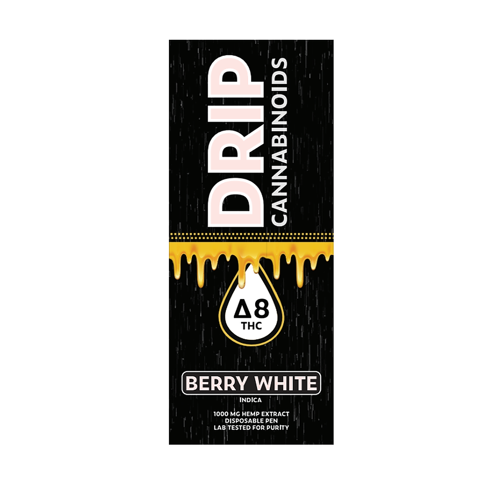 DRIP Cannabinoids: Berry White Delta-8 Disposable Pen | Leafly