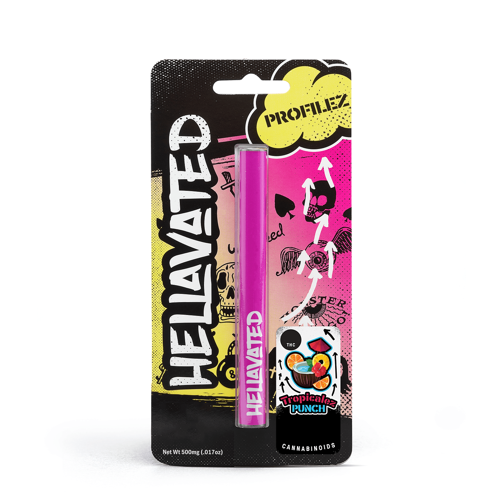 Hellavated: Tropicalez Punch Profilez All In One 500mg | Leafly