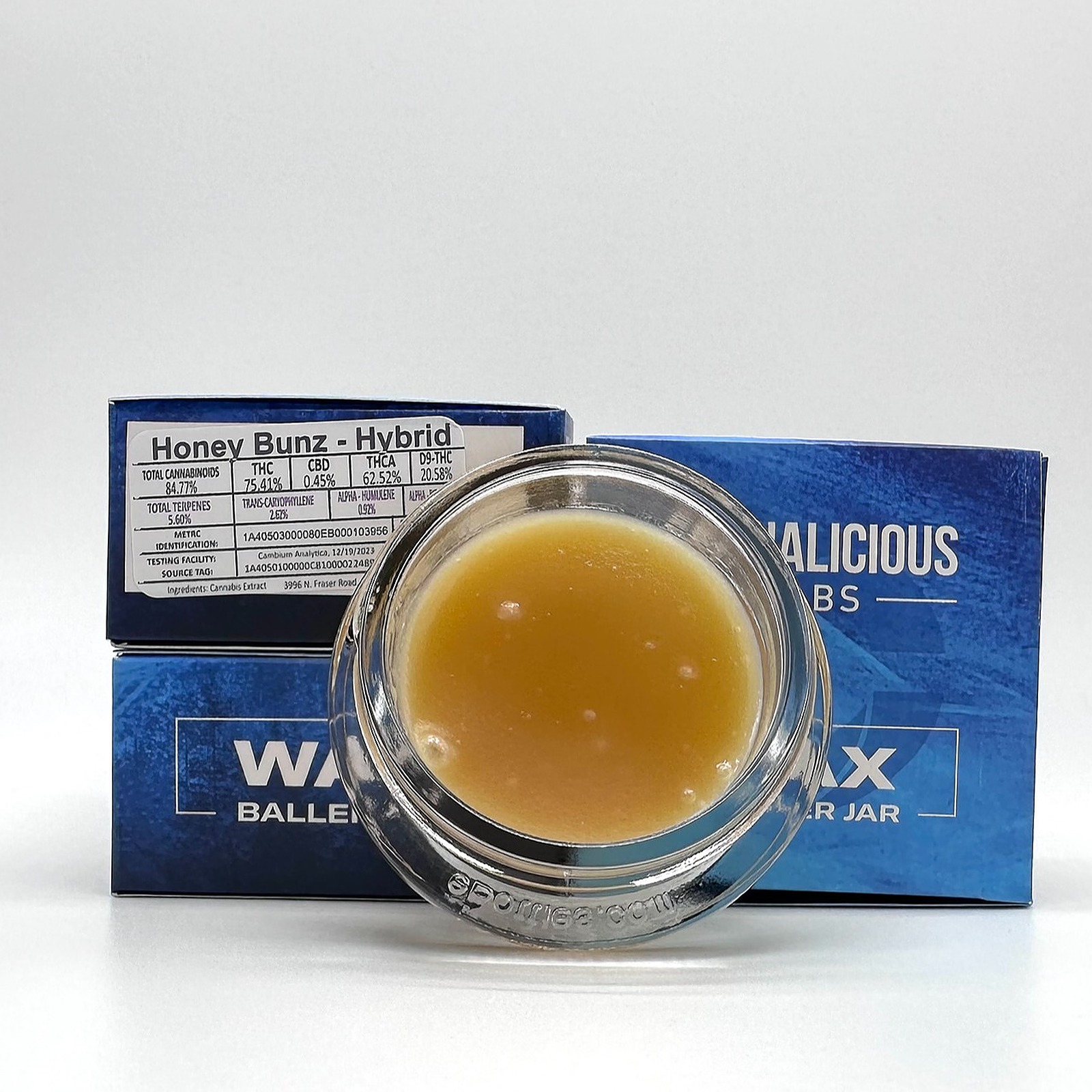 Cannalicious Labs: Honey Bunz Wax Baller Jar - Hybrid | Leafly