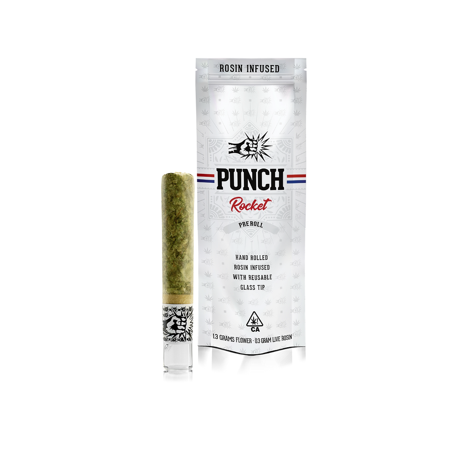 Punch: Juicy Fruit x Bubblegum Kush Rocket (1.6g) | Leafly