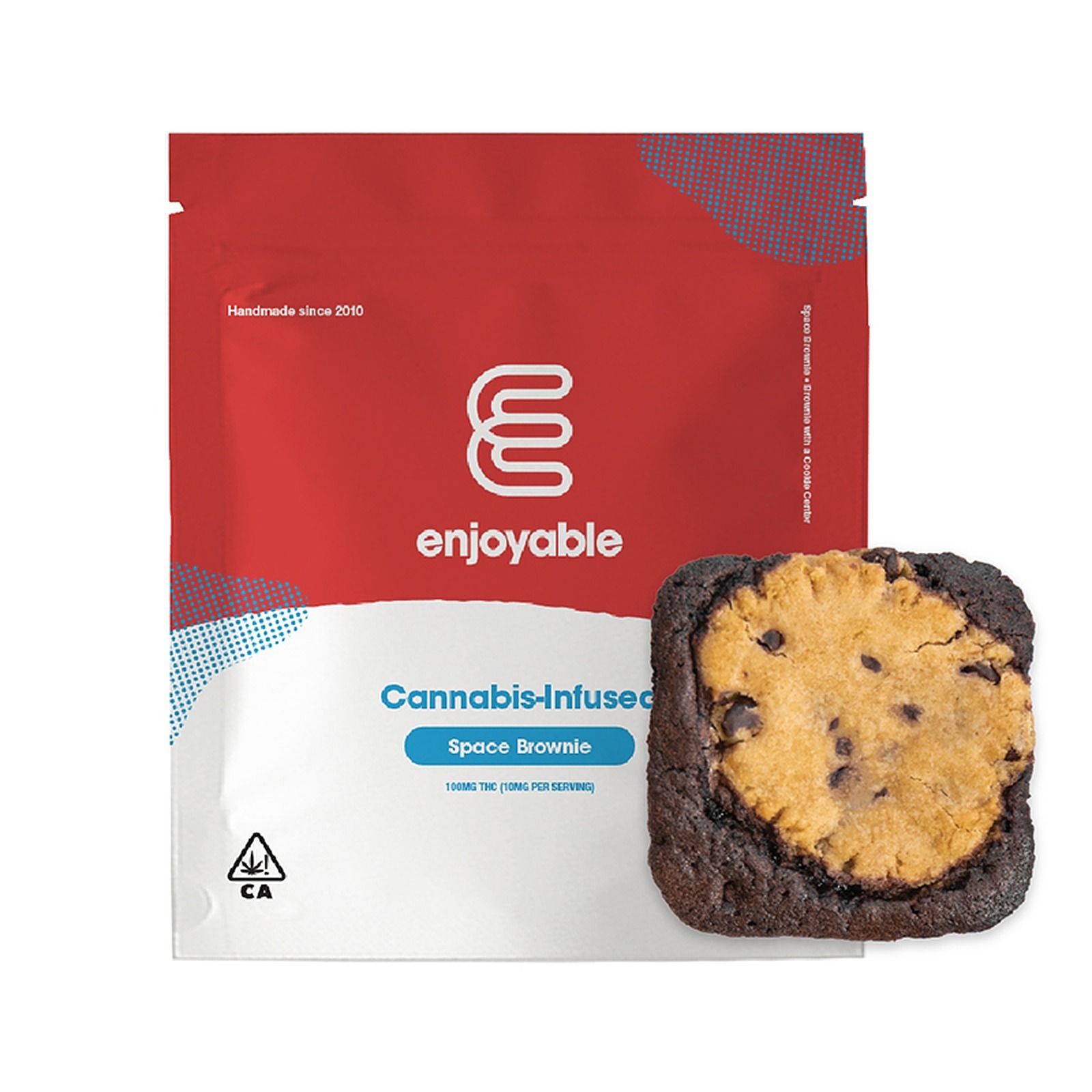 Enjoyable: Enjoyable "Space Brownie" 100mg (Single) | Leafly