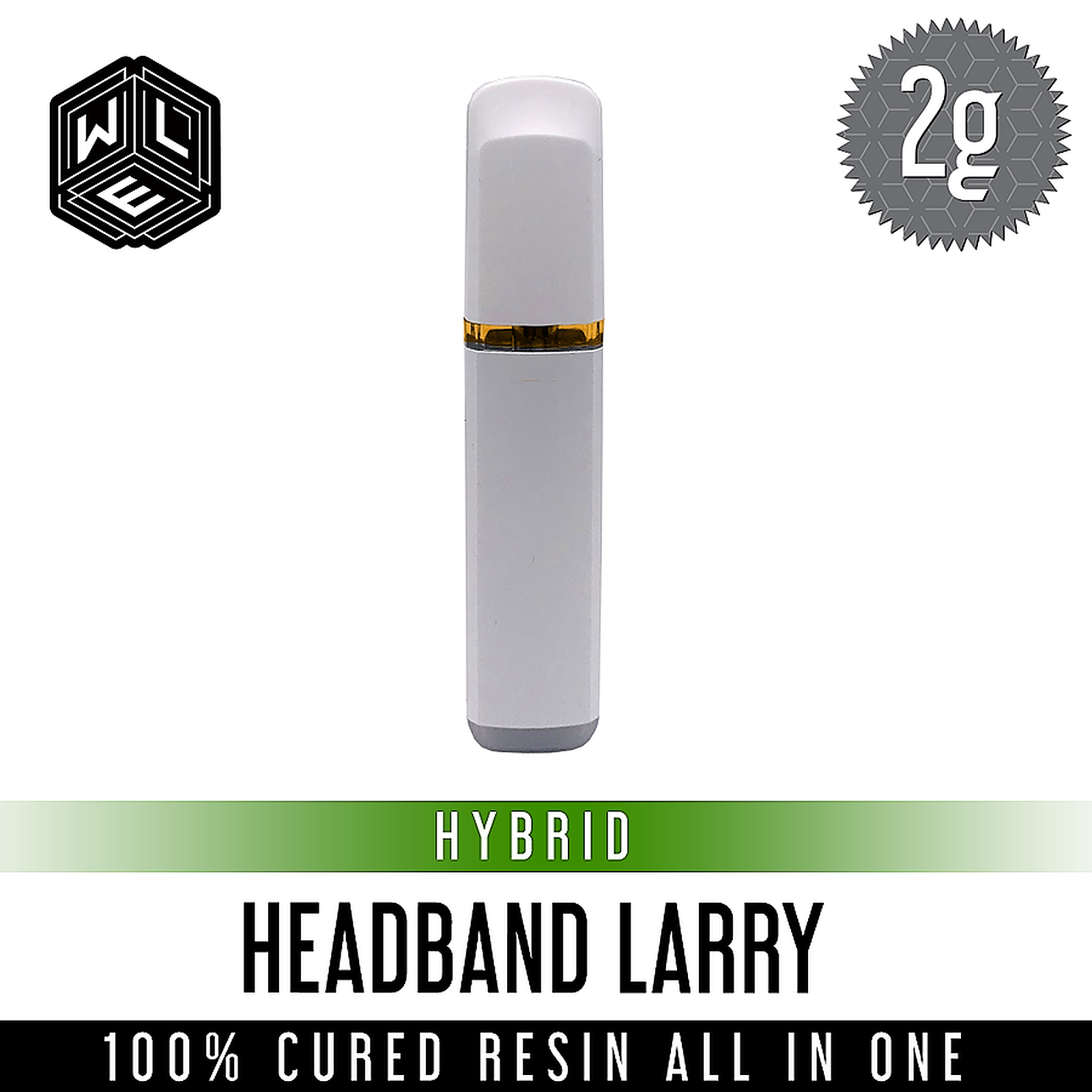 White Label Extracts: Headband Larry All-In-One 100% Cured Resin ...