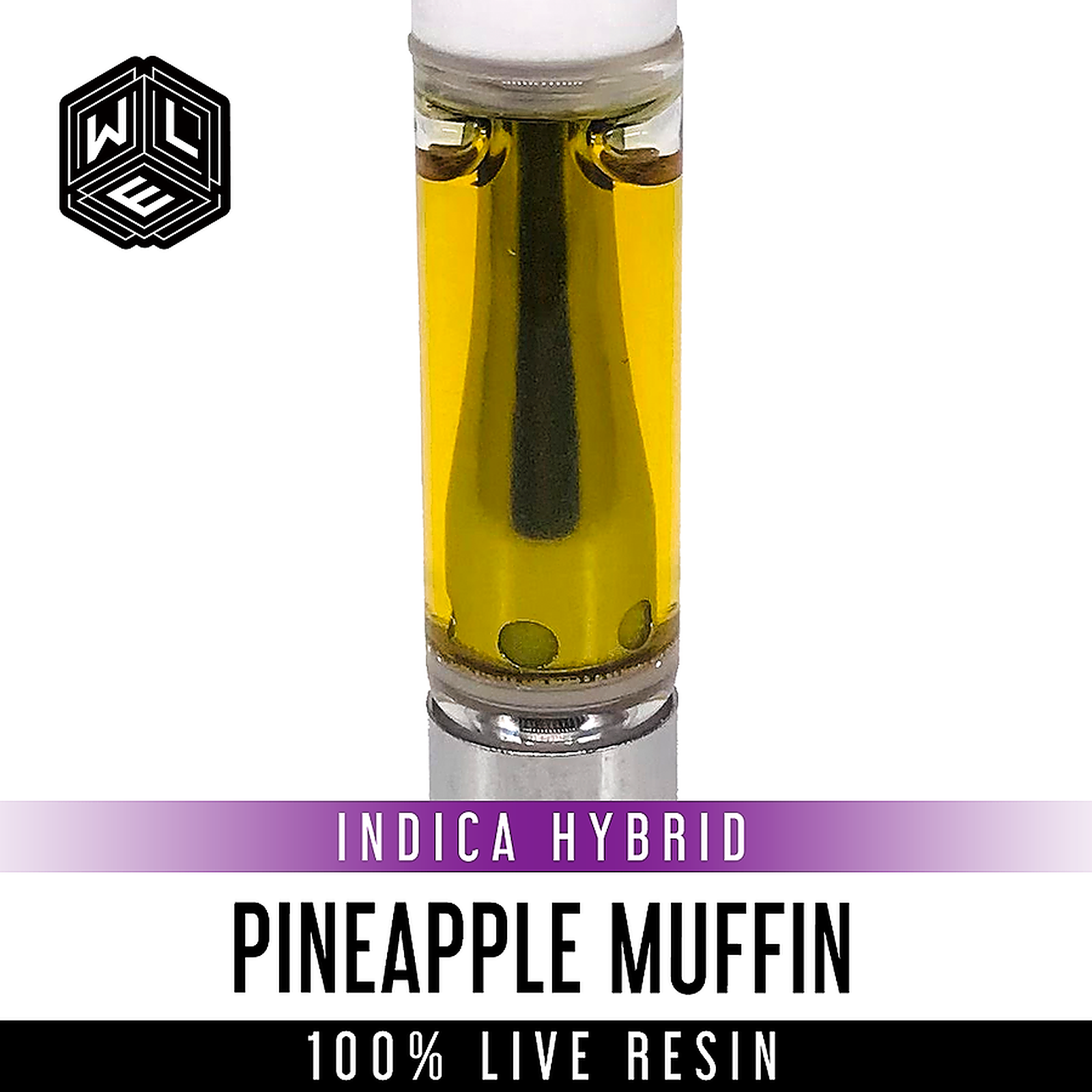 White Label Extracts: Pineapple Muffin 100% Live Resin Cartridge 1 Gram ...