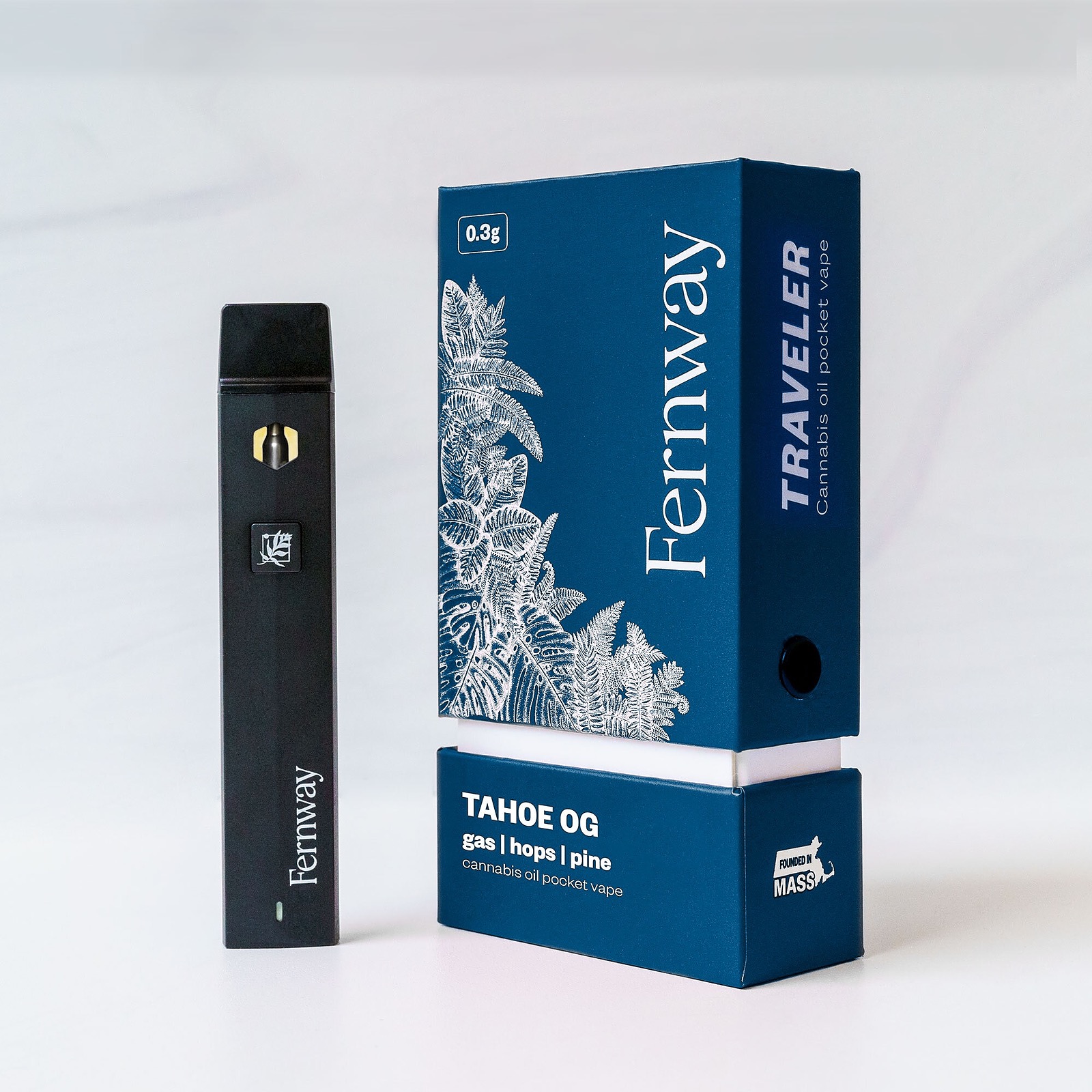 Fernway: Fernway Strain Collection - Tahoe OG 0.3g Traveler Vape (I ...