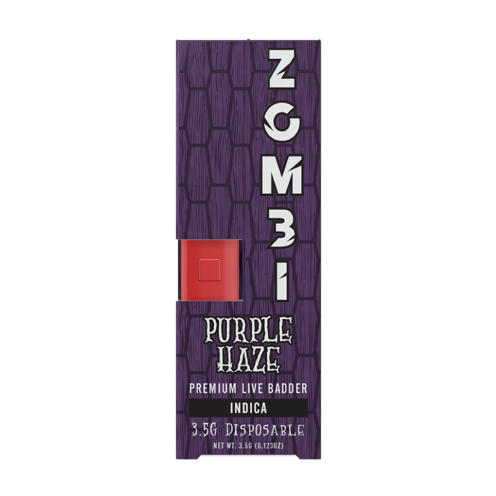 The Zombi Nation: Purple Haze: Live Badder 3.5G Disposables | Leafly