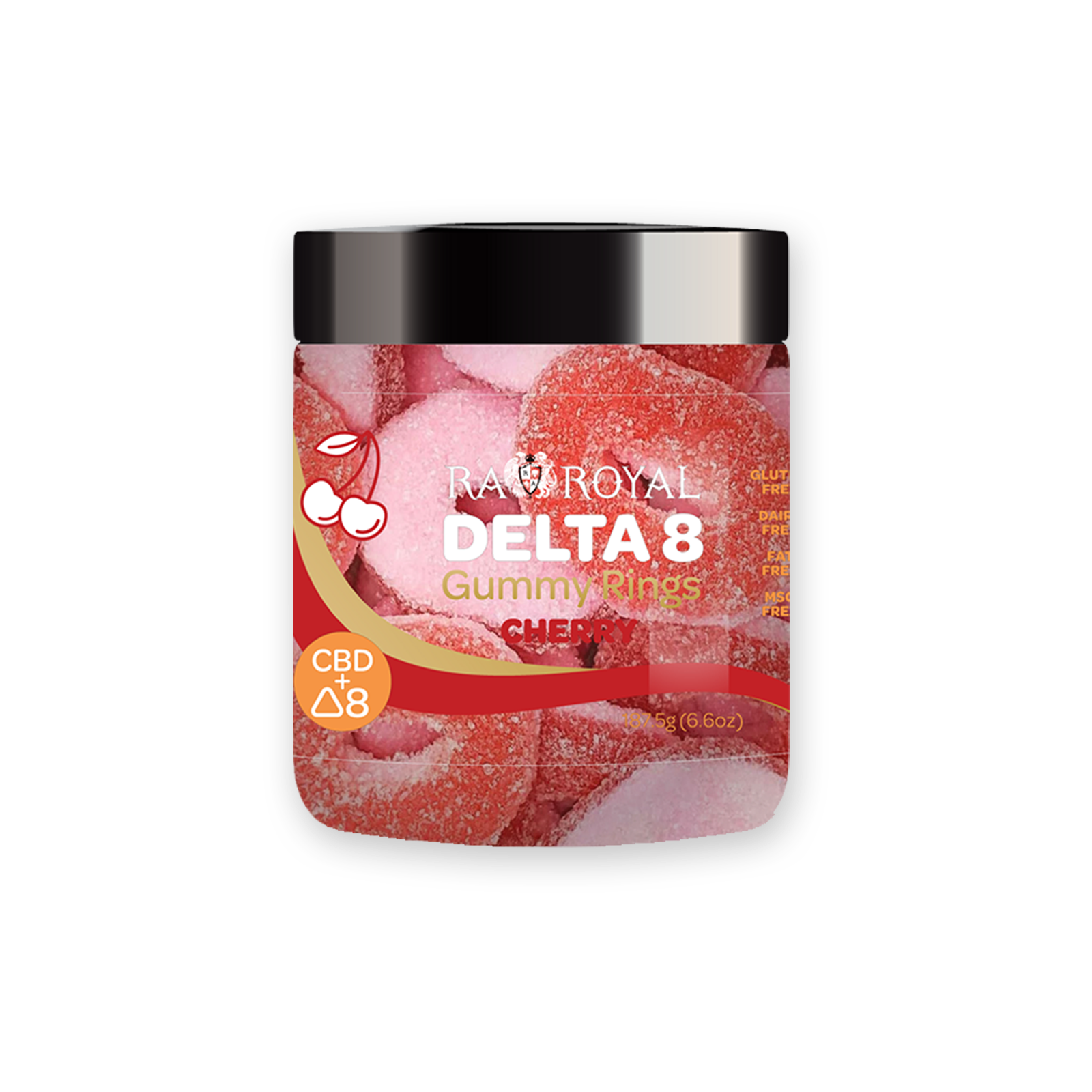 RA Royal: R.A. Royal Gummies: Delta-8 with CBD Watermelon Rings (800 MG ...