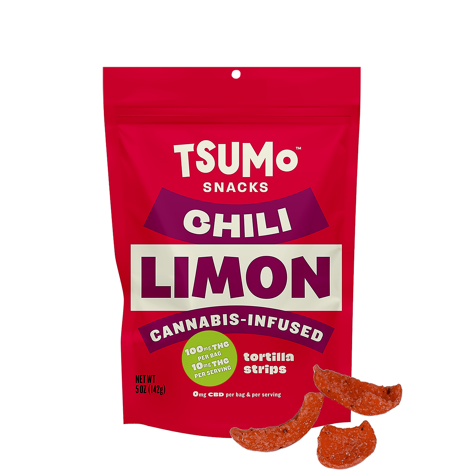TSUMo Snacks: TSUMo Snacks - Chili Limon - Corn Chips - 100mg ...