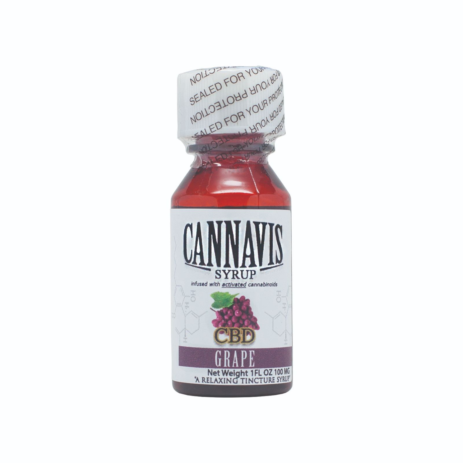 Cannavis: 1oz CBD Grape Syrup | Leafly