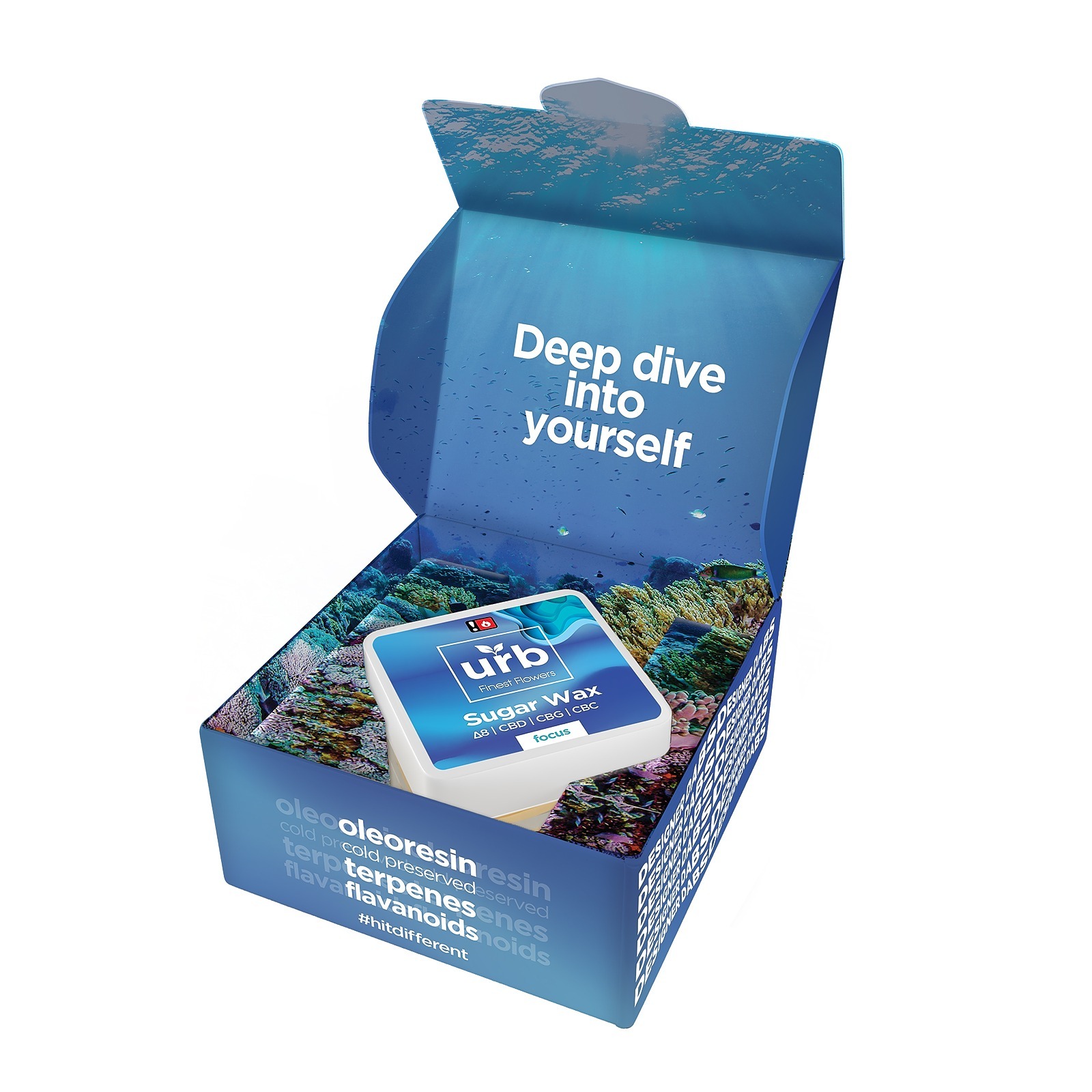 Urb Finest Flowers: Sugar Wax Delta 8 THC Designer Dabs 1G | Leafly