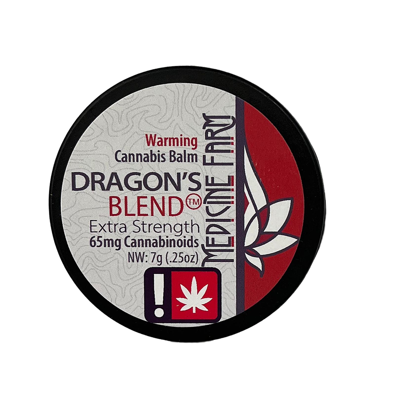 Medicine Farm: Extra Strength Dragon's Blend | Balm | .25oz | 65mg | Leafly
