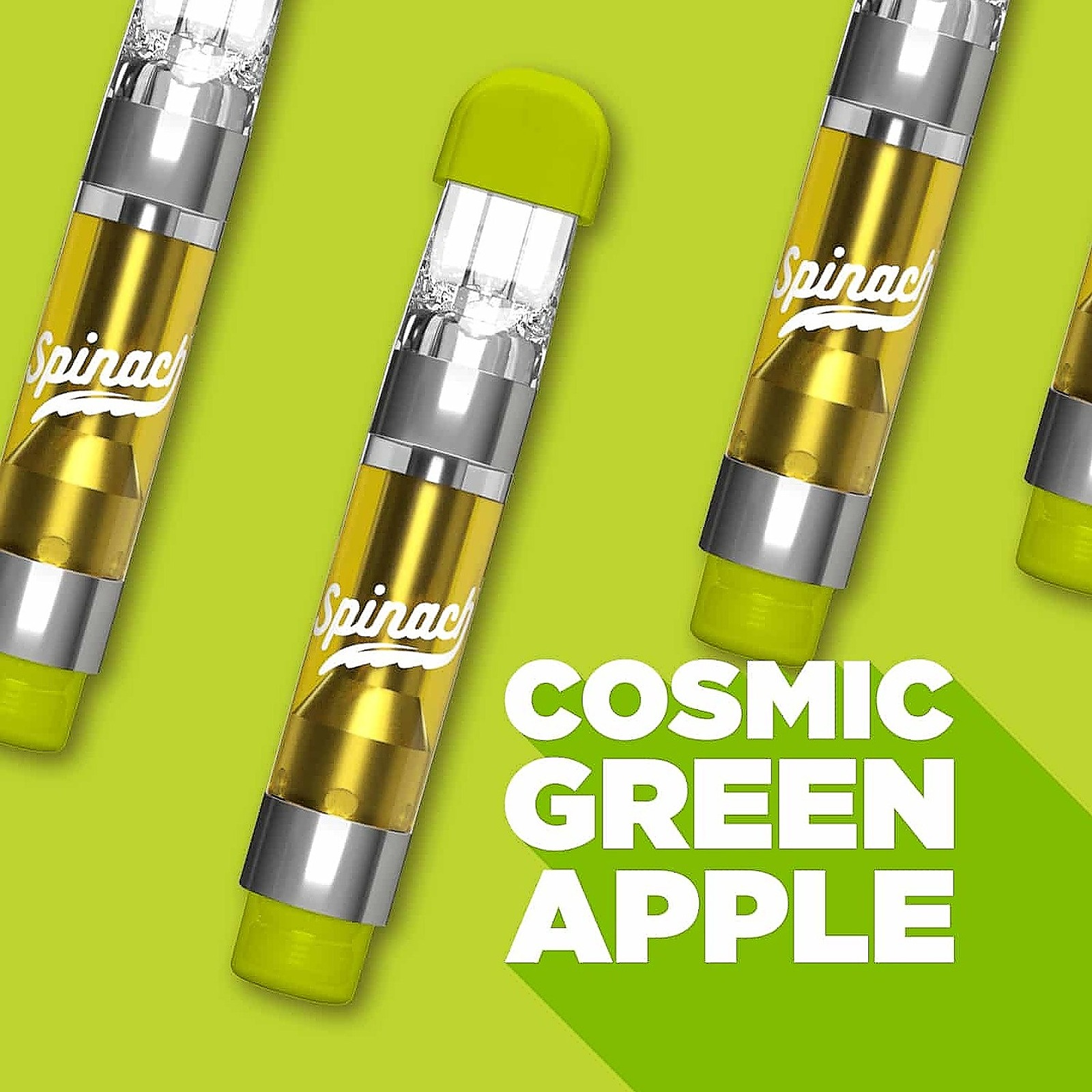 Spinach: Cosmic Green Apple Vape | Leafly