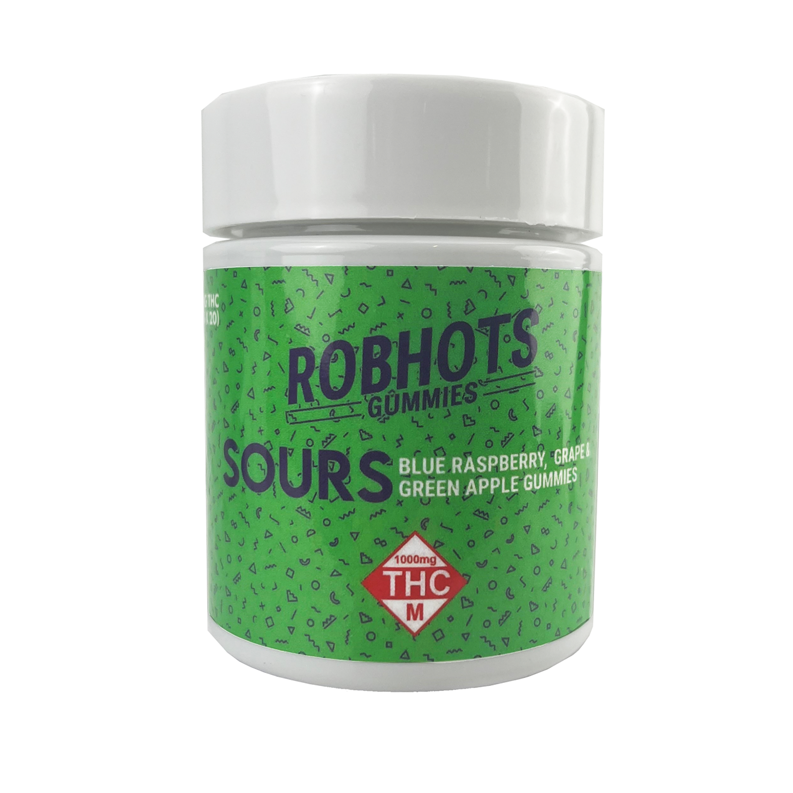 Robhots Edibles: ROBHOTS Gummies | MED | Multipack 1000mg, Sours | Leafly