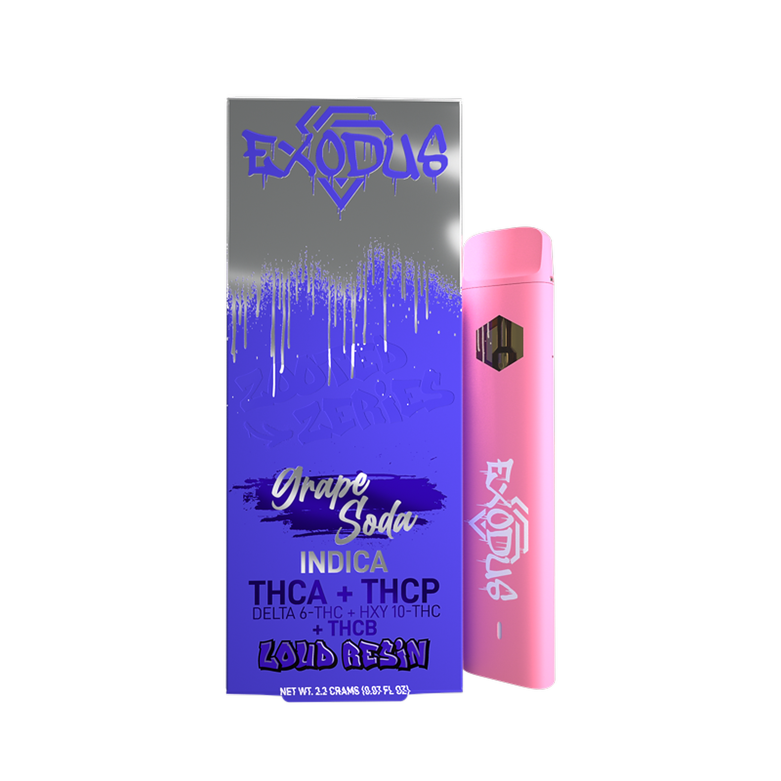 Exodus - Exoclub: Grape Soda Zooted Disposable 2.2G | Leafly