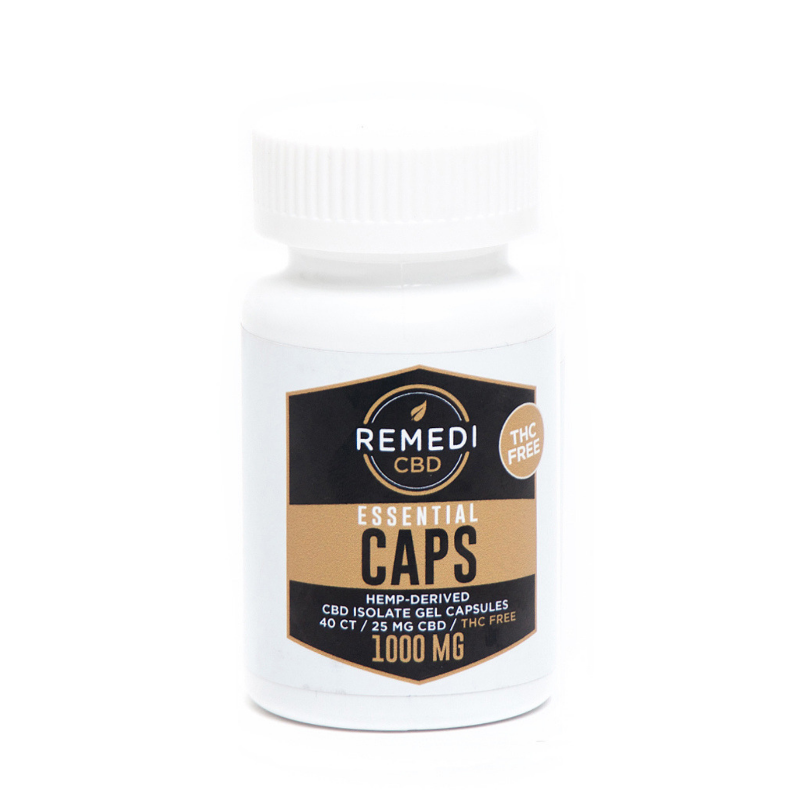 Remedi Plus: Remedi CBD Essential THC Free Isolate Gel Capsules ...
