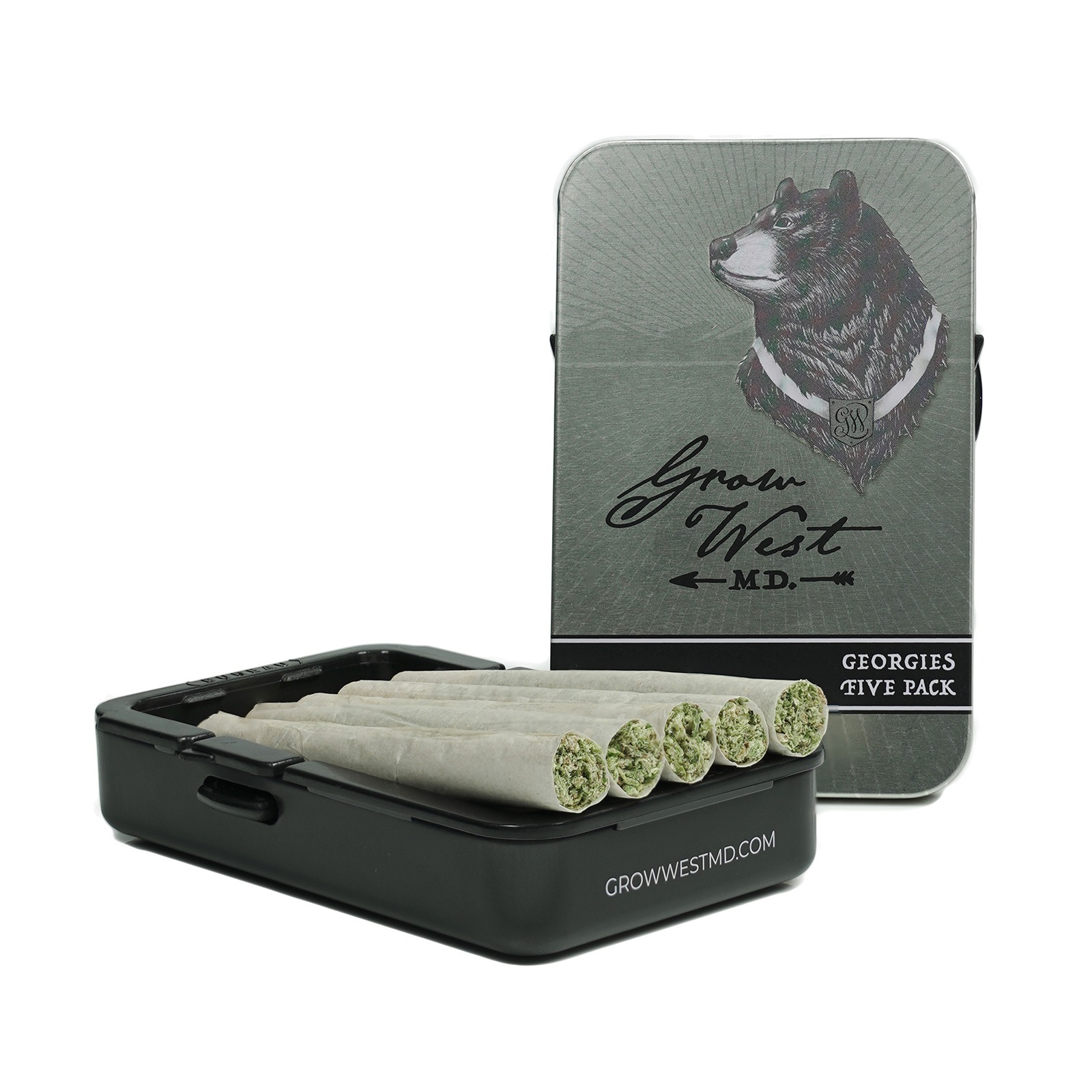 Grow West Cannabis Company: Cherry AK-47 Georgies | 5 Pack Pre Roll ...