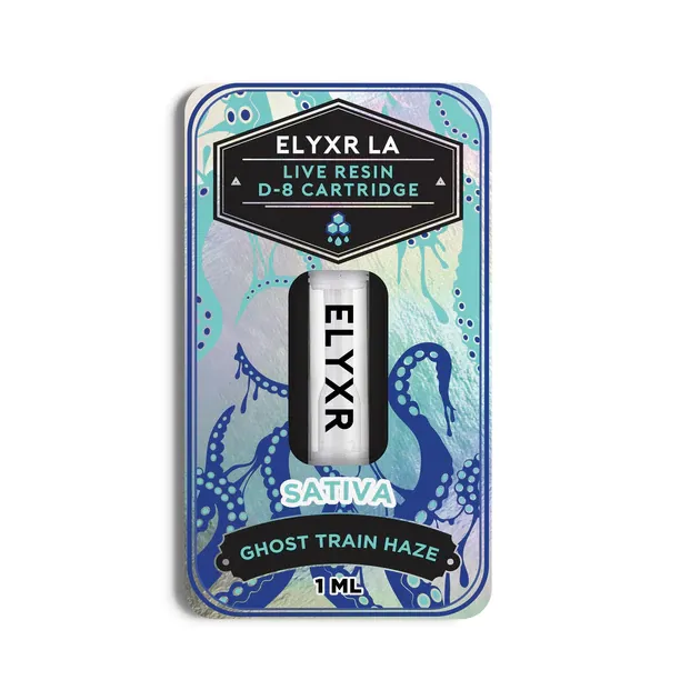 Elyxr: Live Resin Delta 8 Cartridge 1 Gram (1000mg) | Sativa ~ Ghost ...