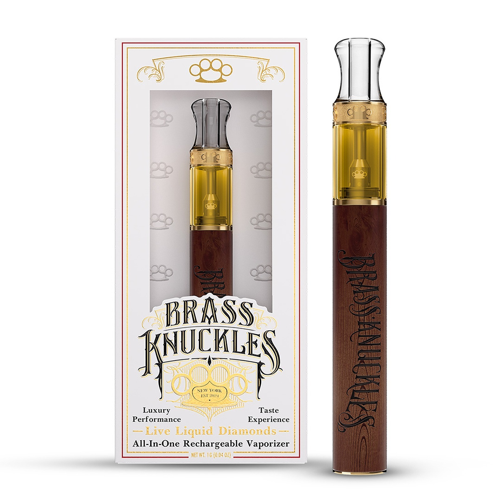 Brass Knuckles: Brass Knuckles Gas Face 1g All-In-One Rechargeable | Leafly