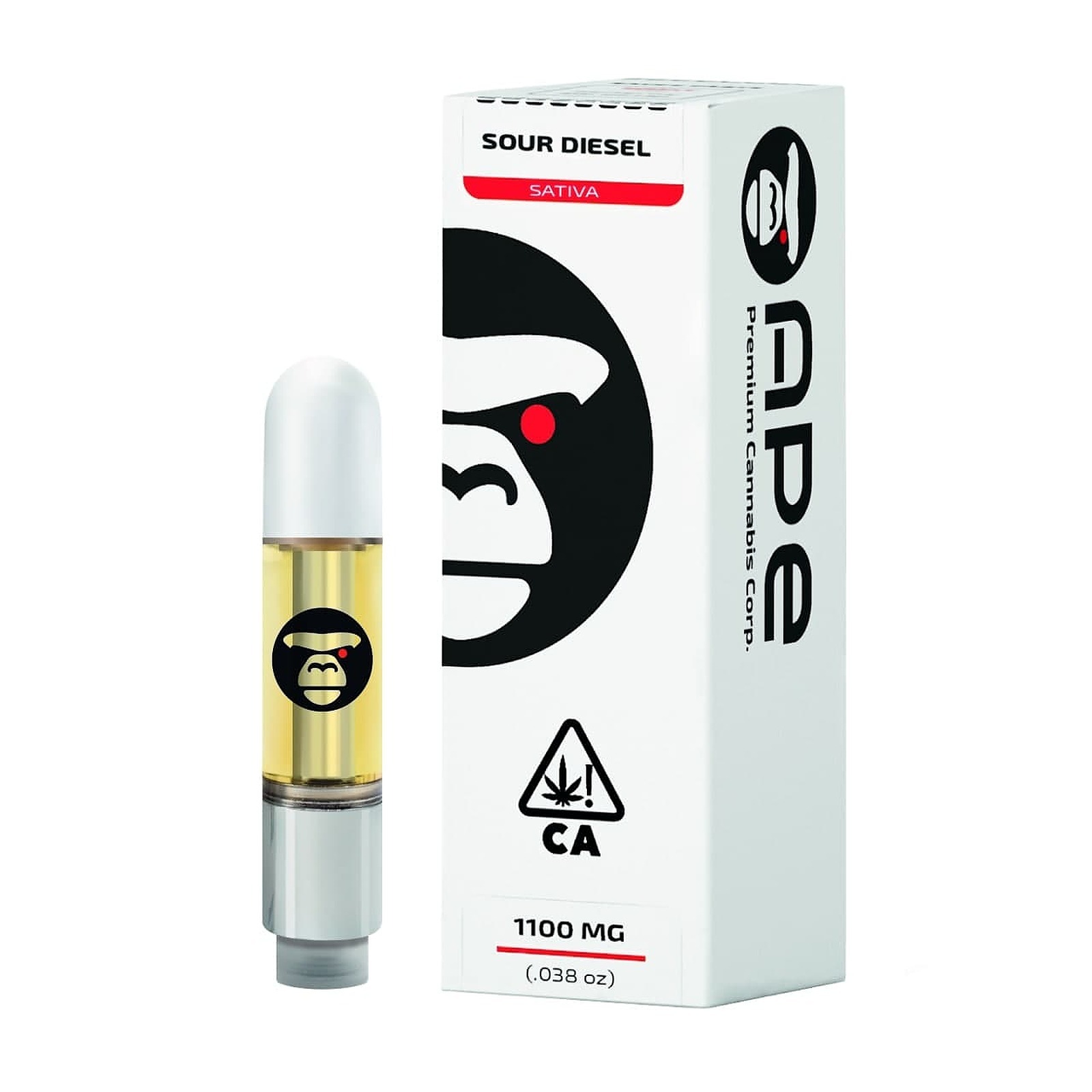 APE Premium Cannabis Corp.: SOUR DIESEL sauce carts 1100 mg. | Leafly