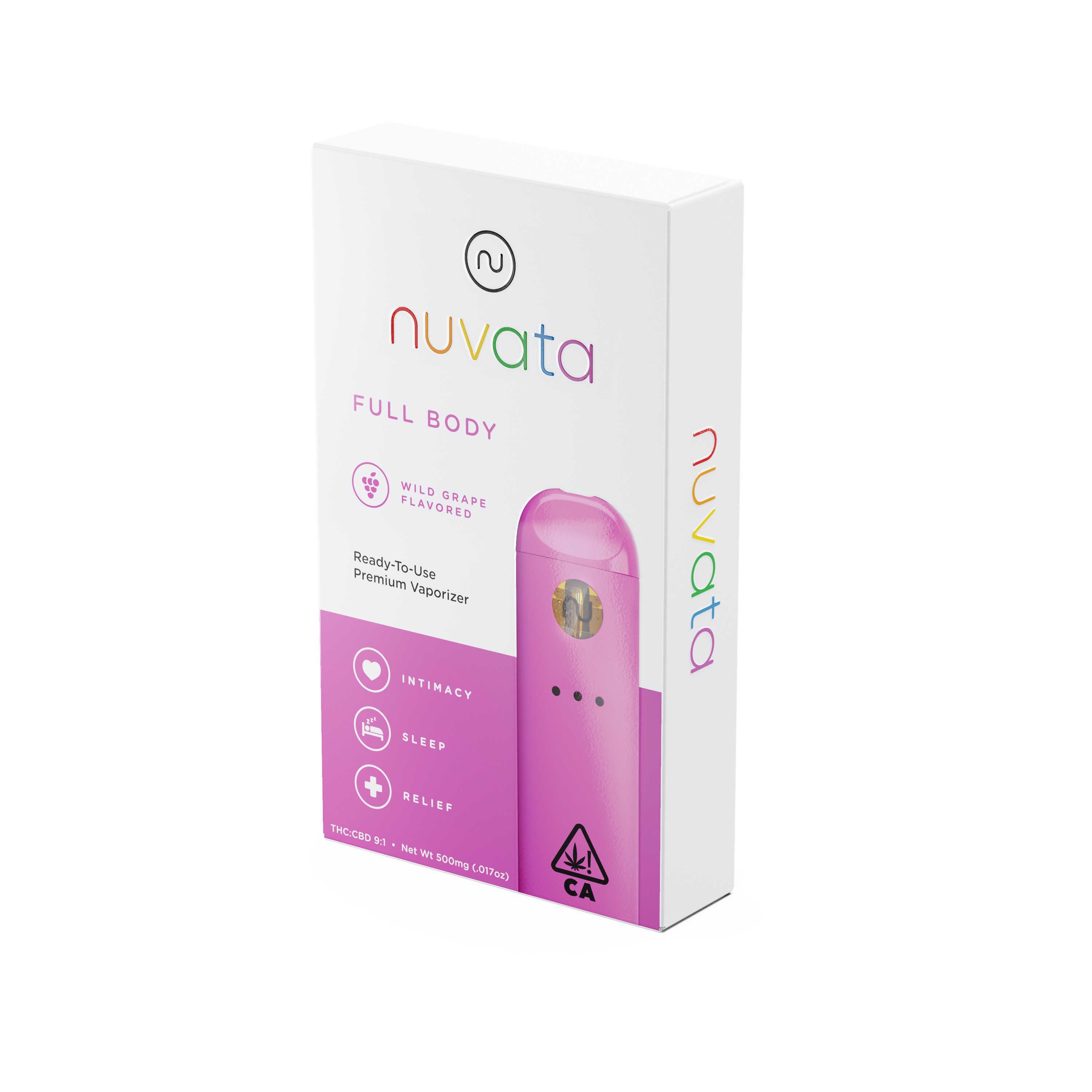 Nuvata: Wild Grape Full Body Vaporizer 0.5g | Leafly