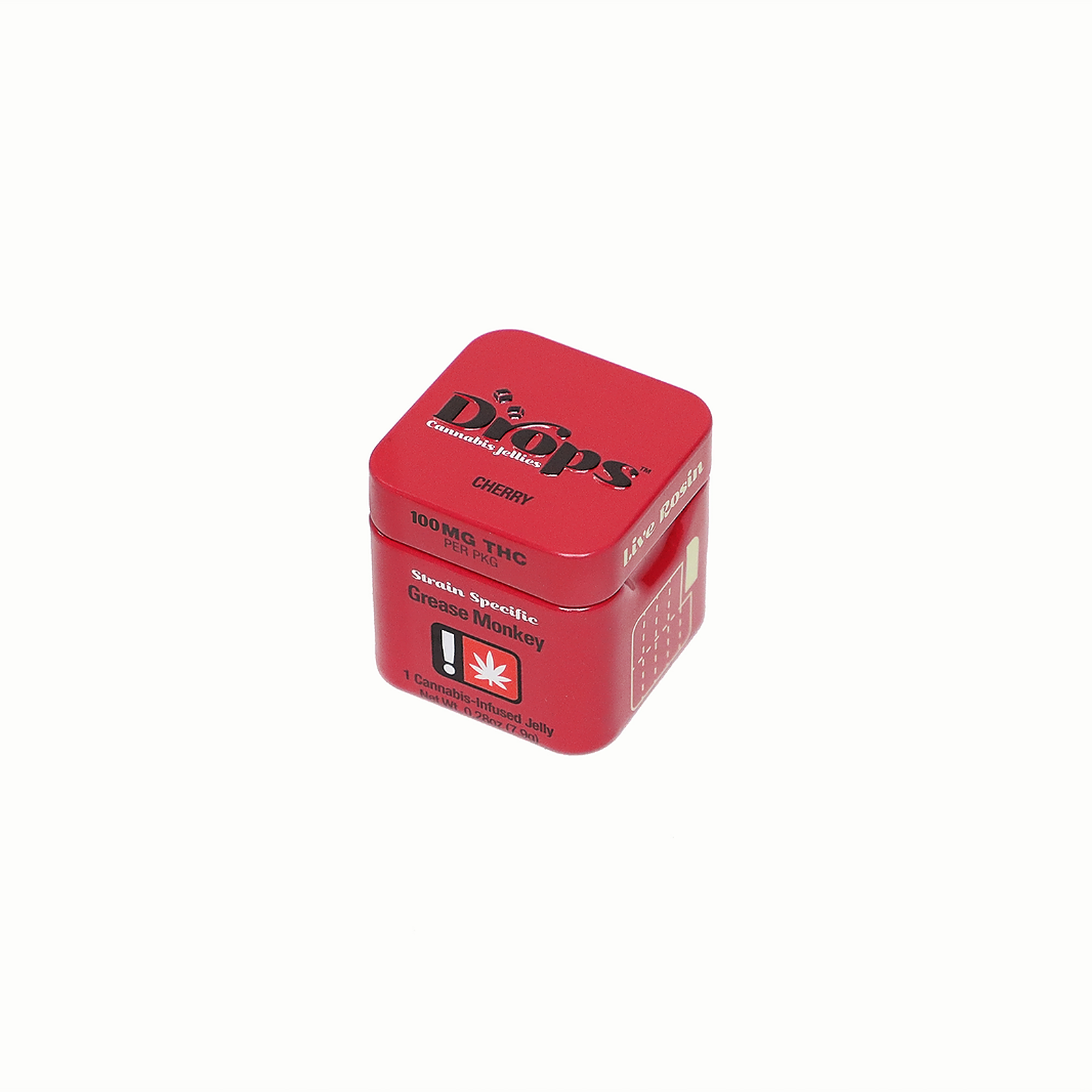 Drops: Cherry Jelly 100mg THC | Single | Leafly