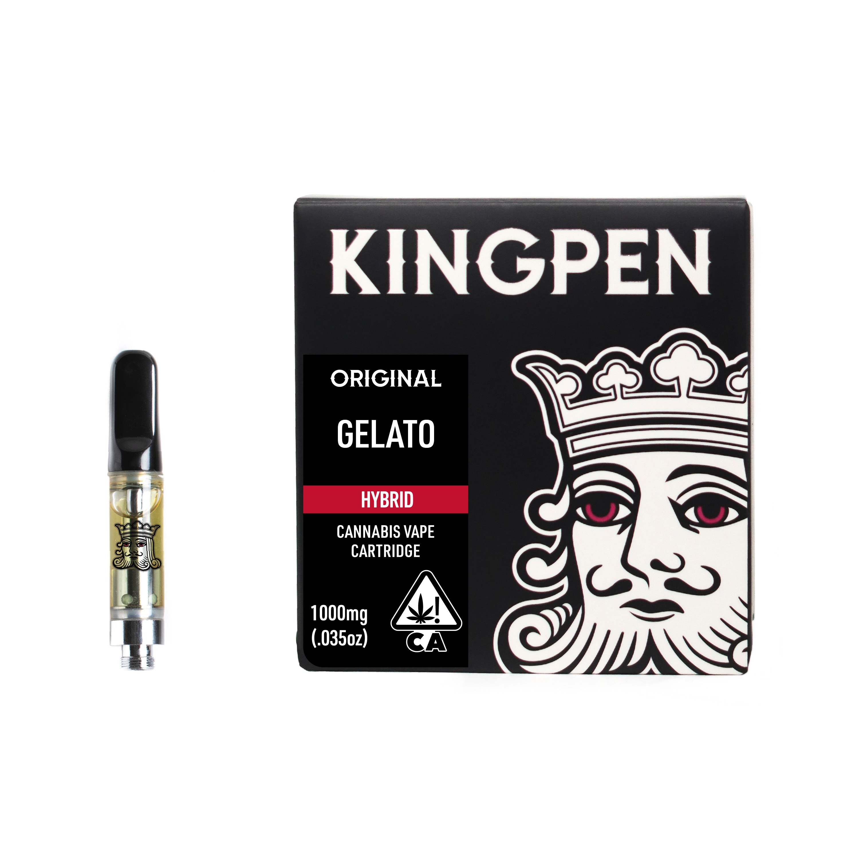 Kingpen: Gelato 1 Gram Vape Cartridge | Leafly