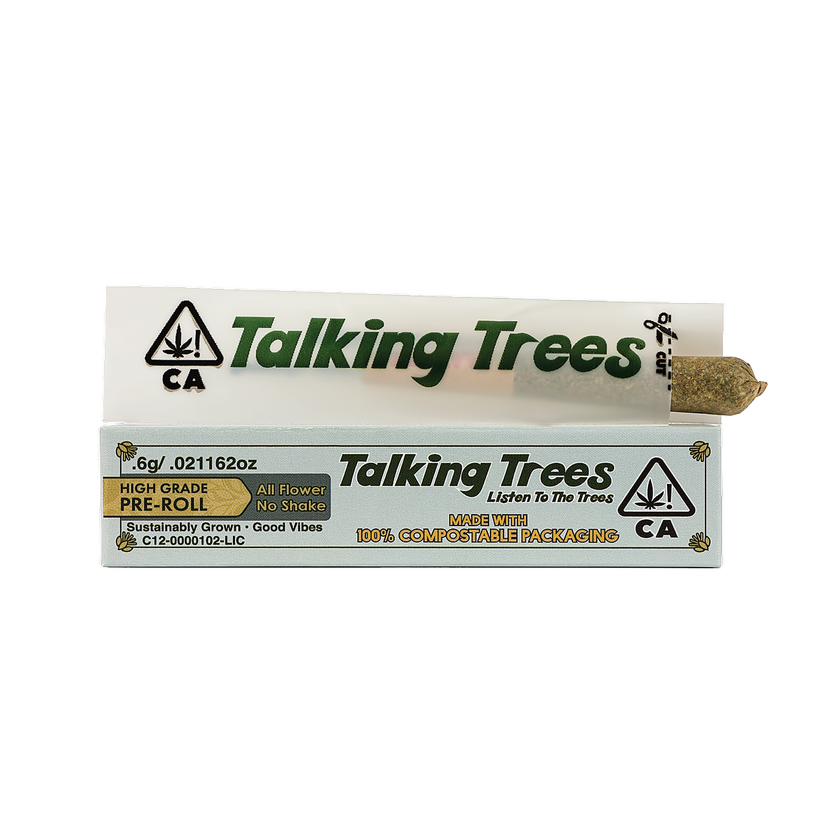 Talking Trees: SFV OG Pre-Roll - 0.6g | Leafly