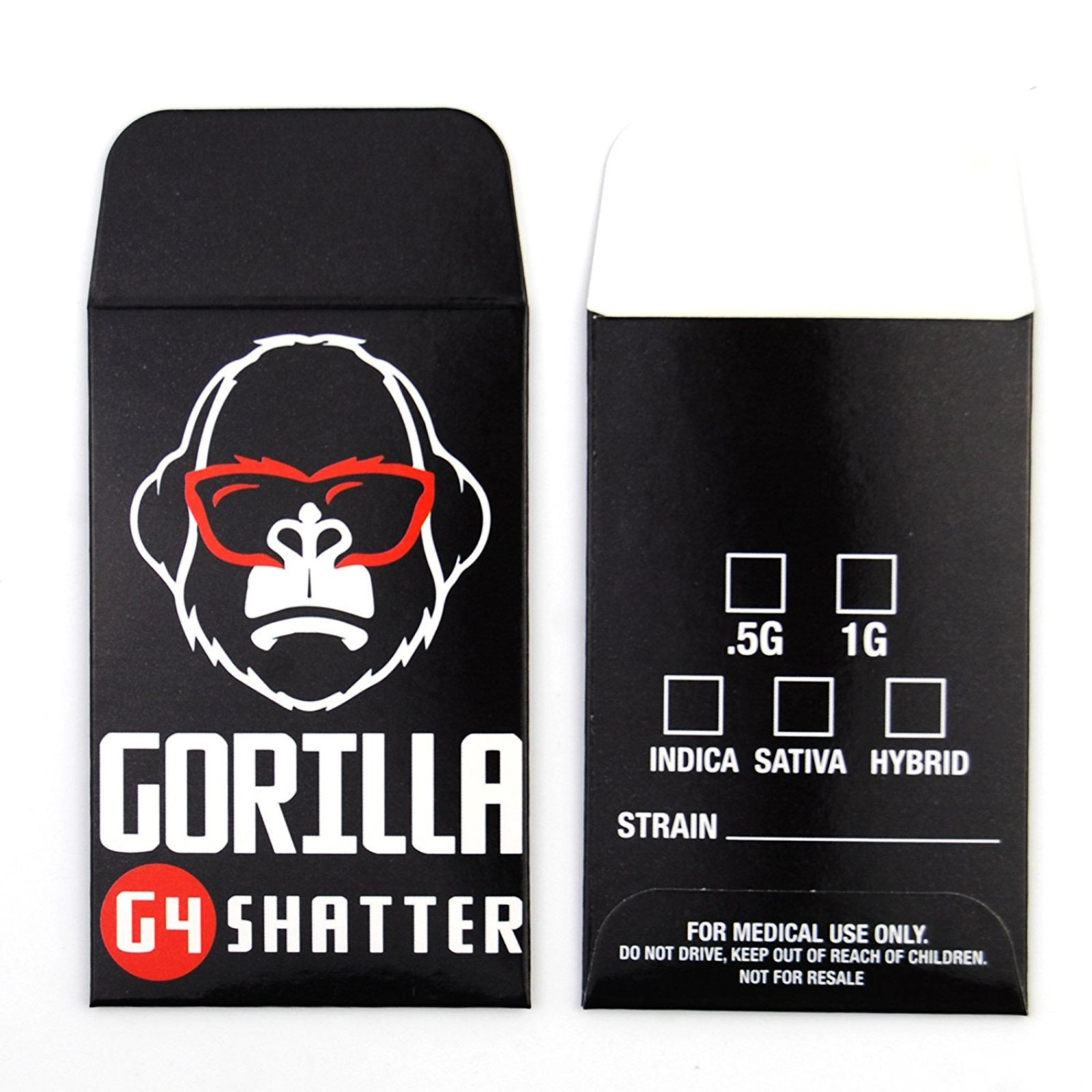 Shatter Labels: Premium Gorilla Extracts Strain Label Concentrate ...