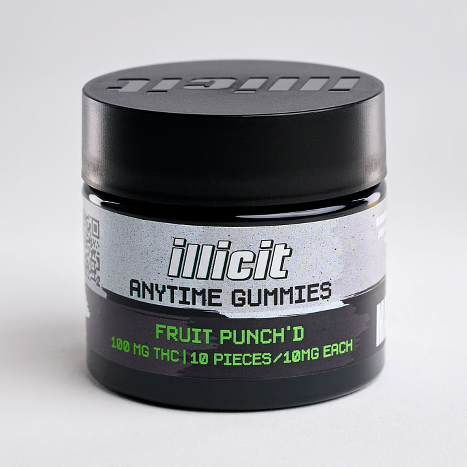 ILLICIT: Fruit Punch'd 100mg Anytime Gummies | Leafly